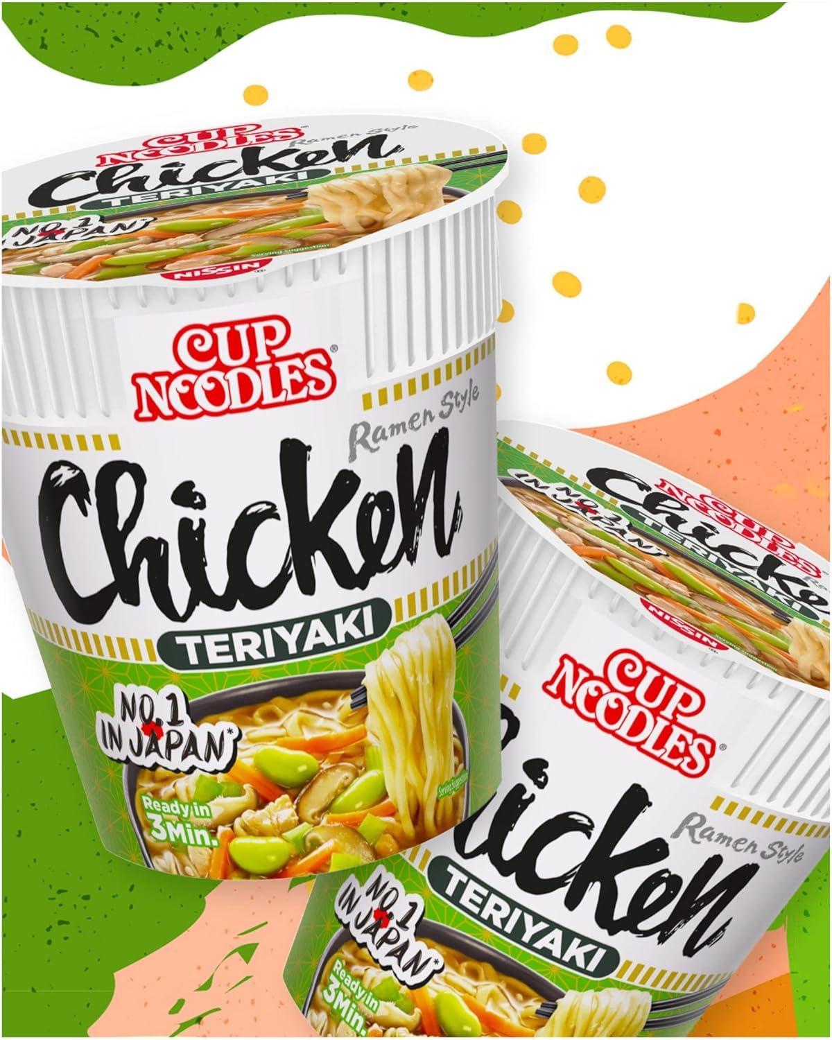Nissin Ramen Noodles Multipack of 3 each Nissin Pot noodle Chicken ...