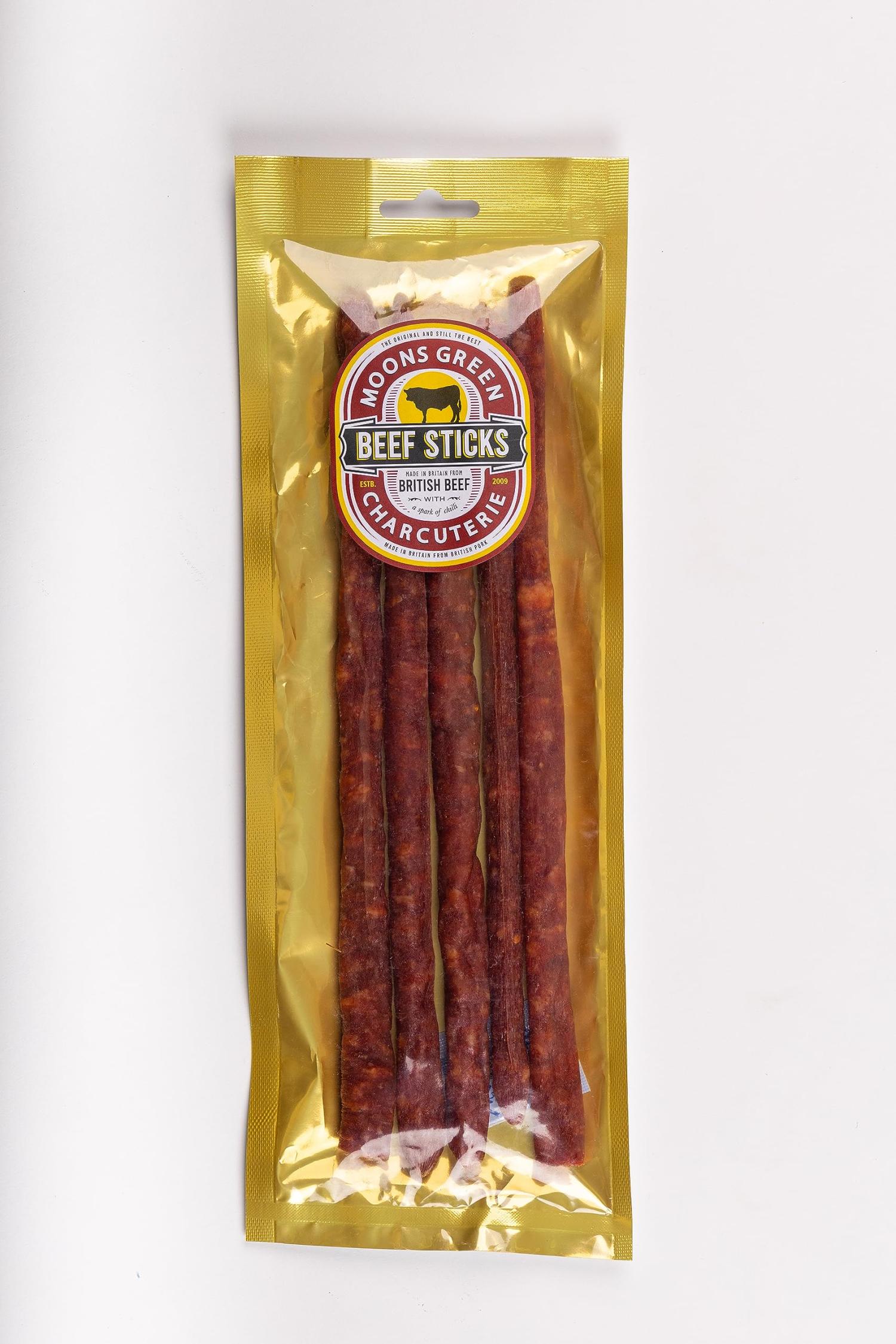 Moons Green Beef Sticks 25 Sticks | Buy Now with Express International ...
