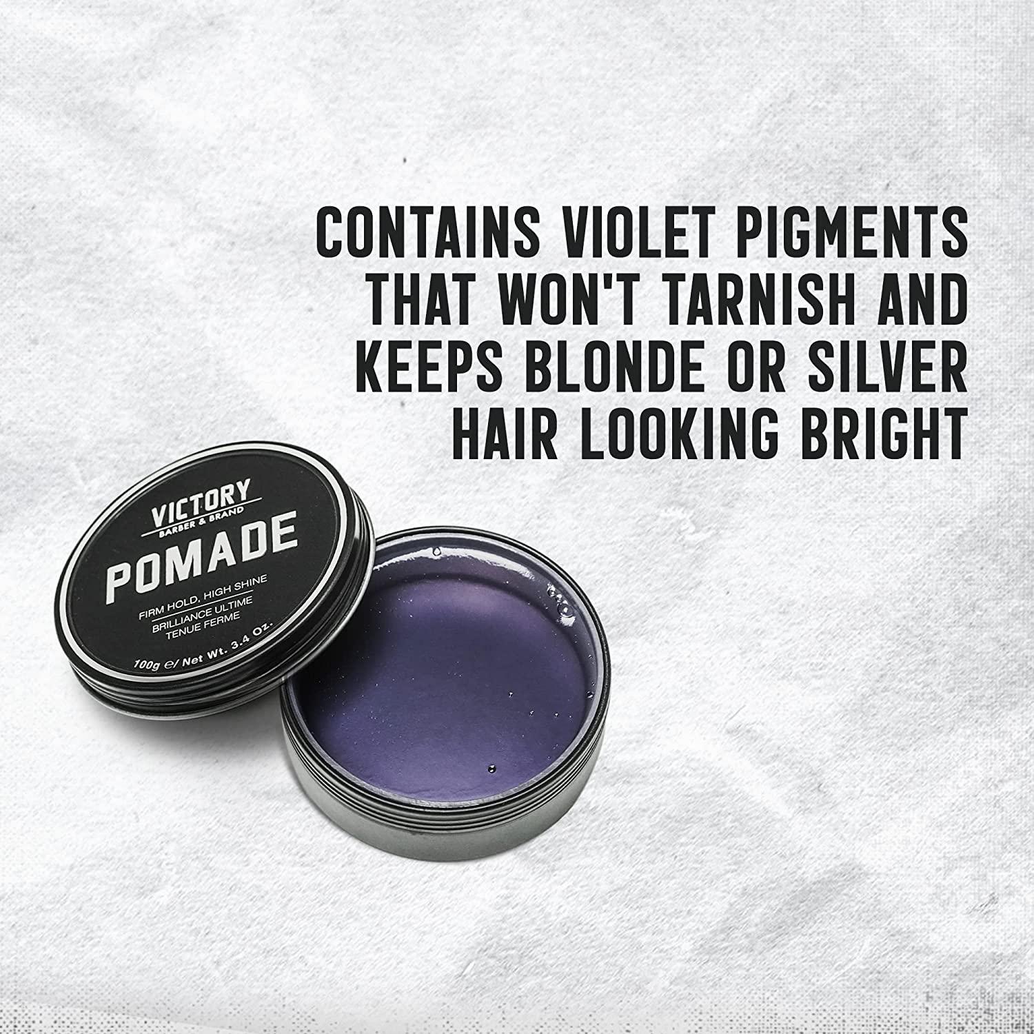 Victory Barber & Brand Men's Hair Pomade | Made in USA | Water Based ...