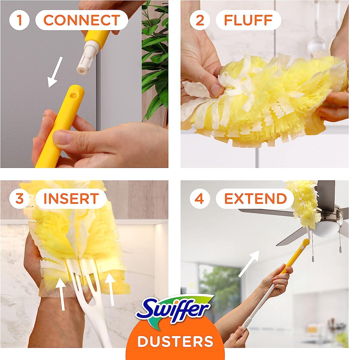Swiffer 360 Dusters Extendable Handle Starter Kit - 3 Count Refills | Buy Now with Express ...