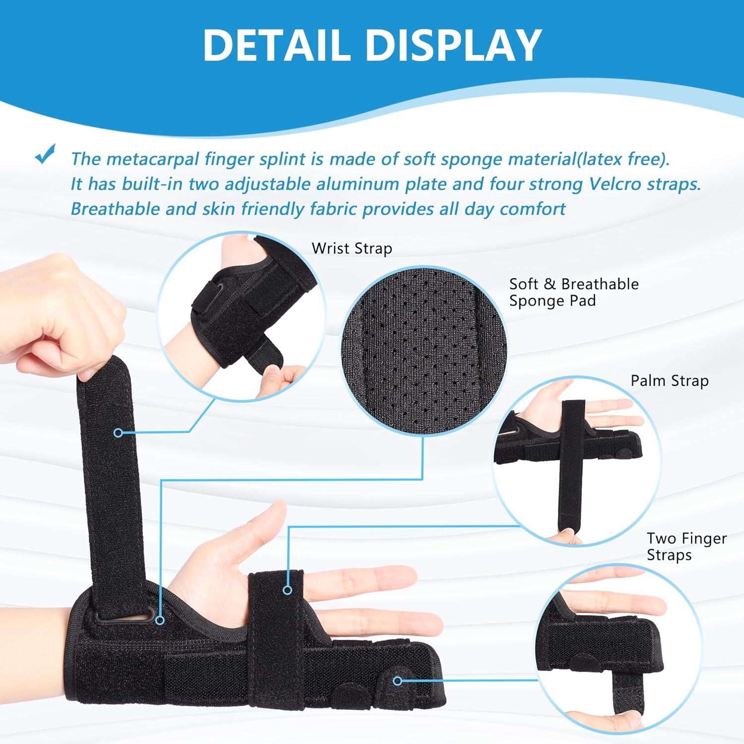 Joingood Finger Rail - Metacarpal Finger Support for Arthritis ...