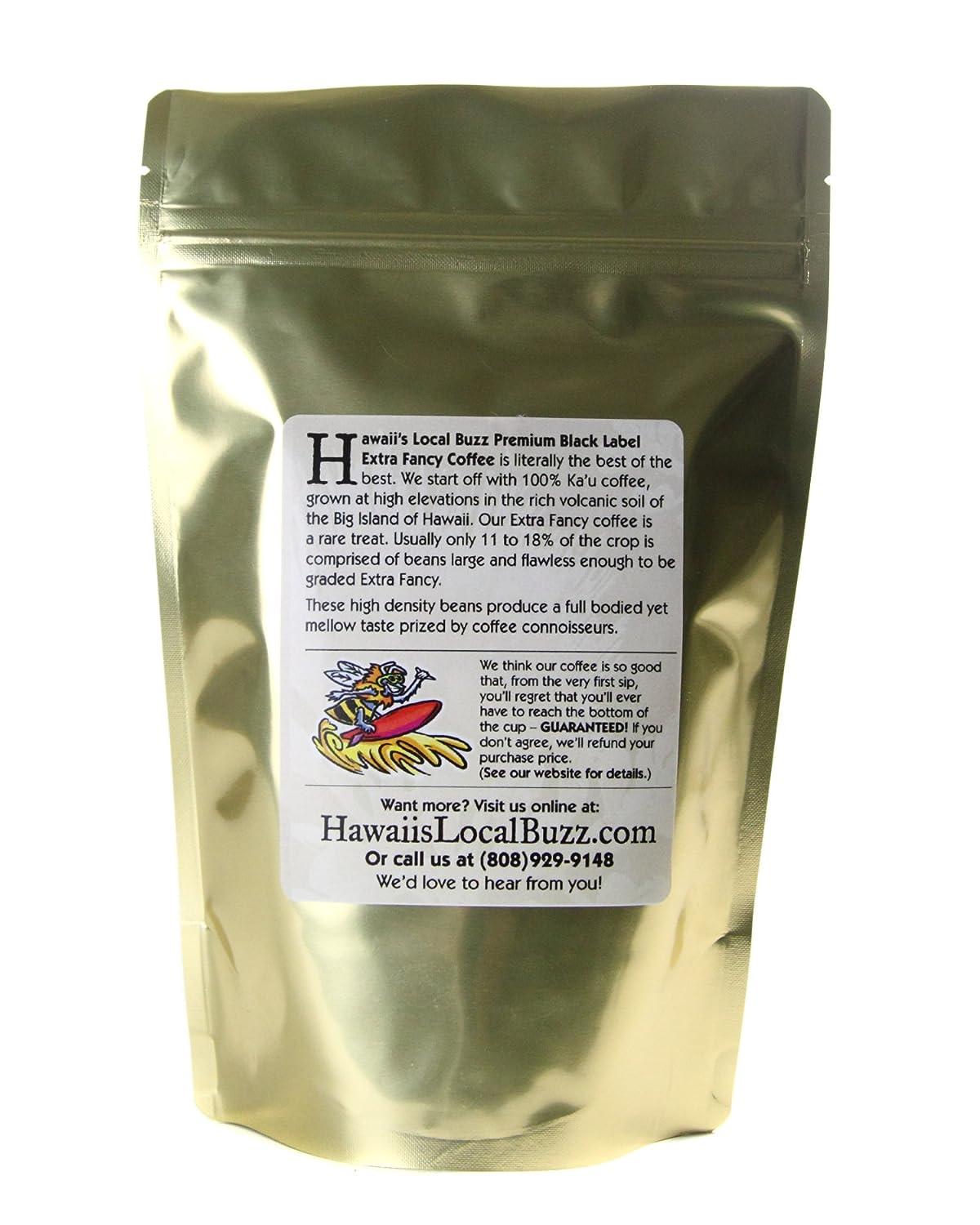 Hawaii's Local Buzz Premium Black Label Extra Fancy Green (Unroasted ...