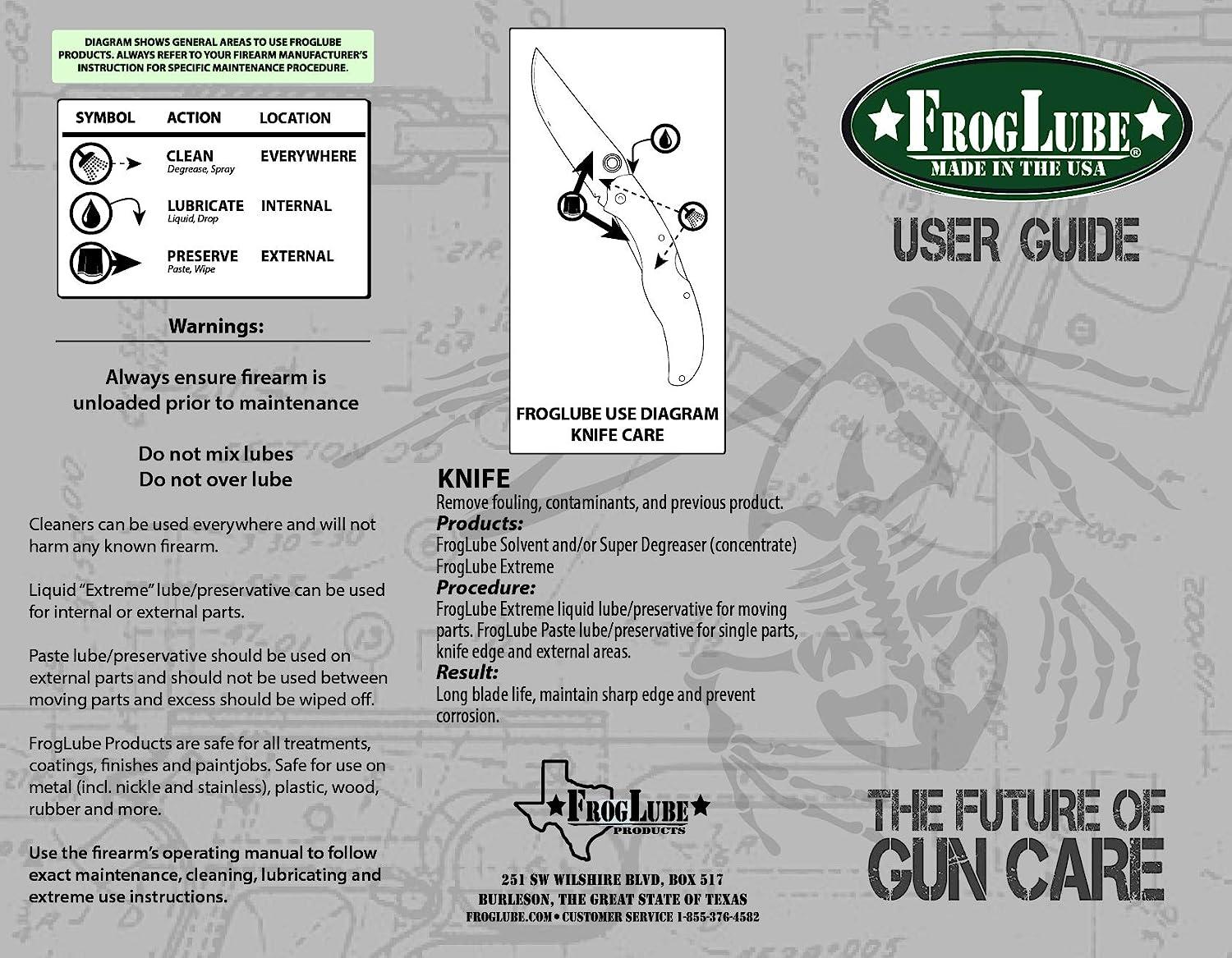 Froglube Solvent 8 Oz