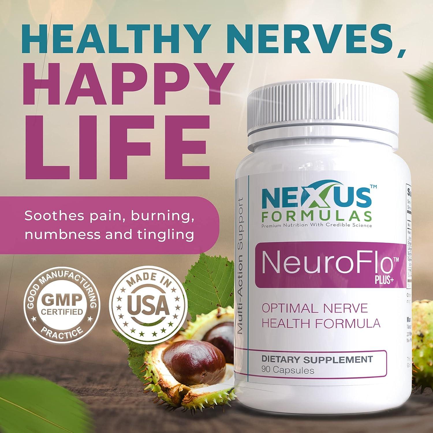 Nexus Formulas NeuroFlo - Natural Nerve-Support and Blood-Circulation ...