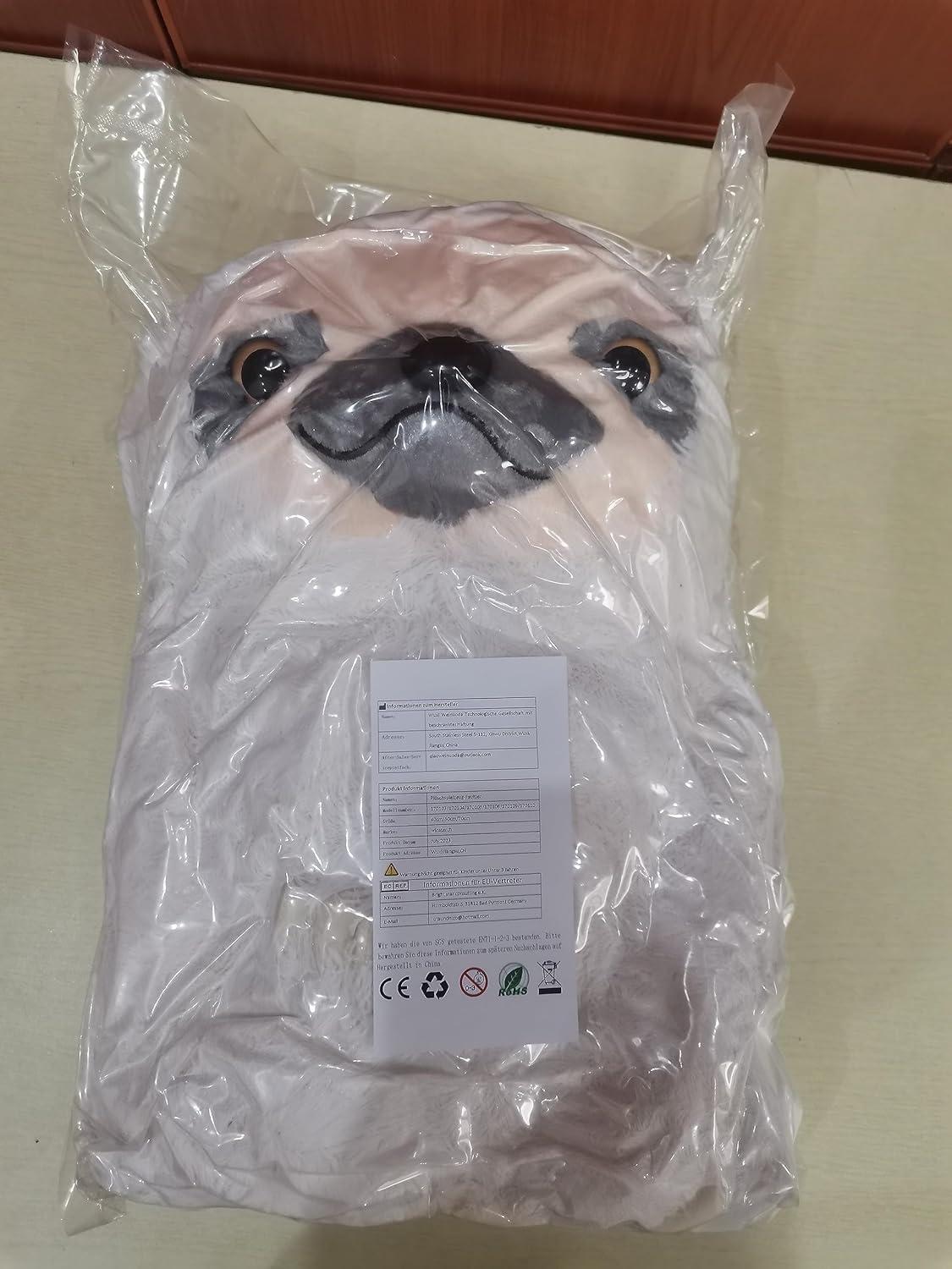Winsterch Ivory 20-inch Cuddly Sloth Stuffed Animal Toy - Perfect ...