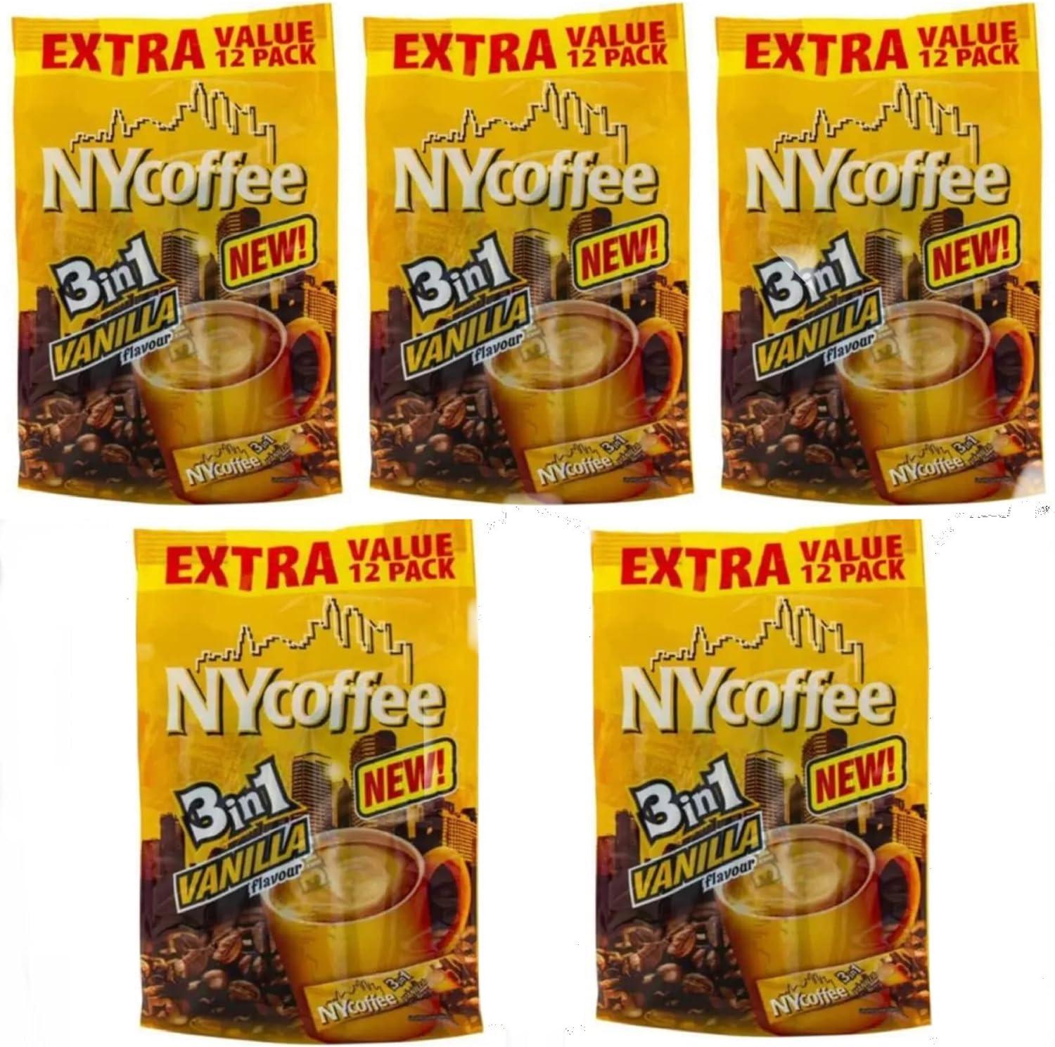 NY Coffee 3 in 1 Vanilla (50 Sachet in Total) 10 Sachet x 5pack | Buy ...