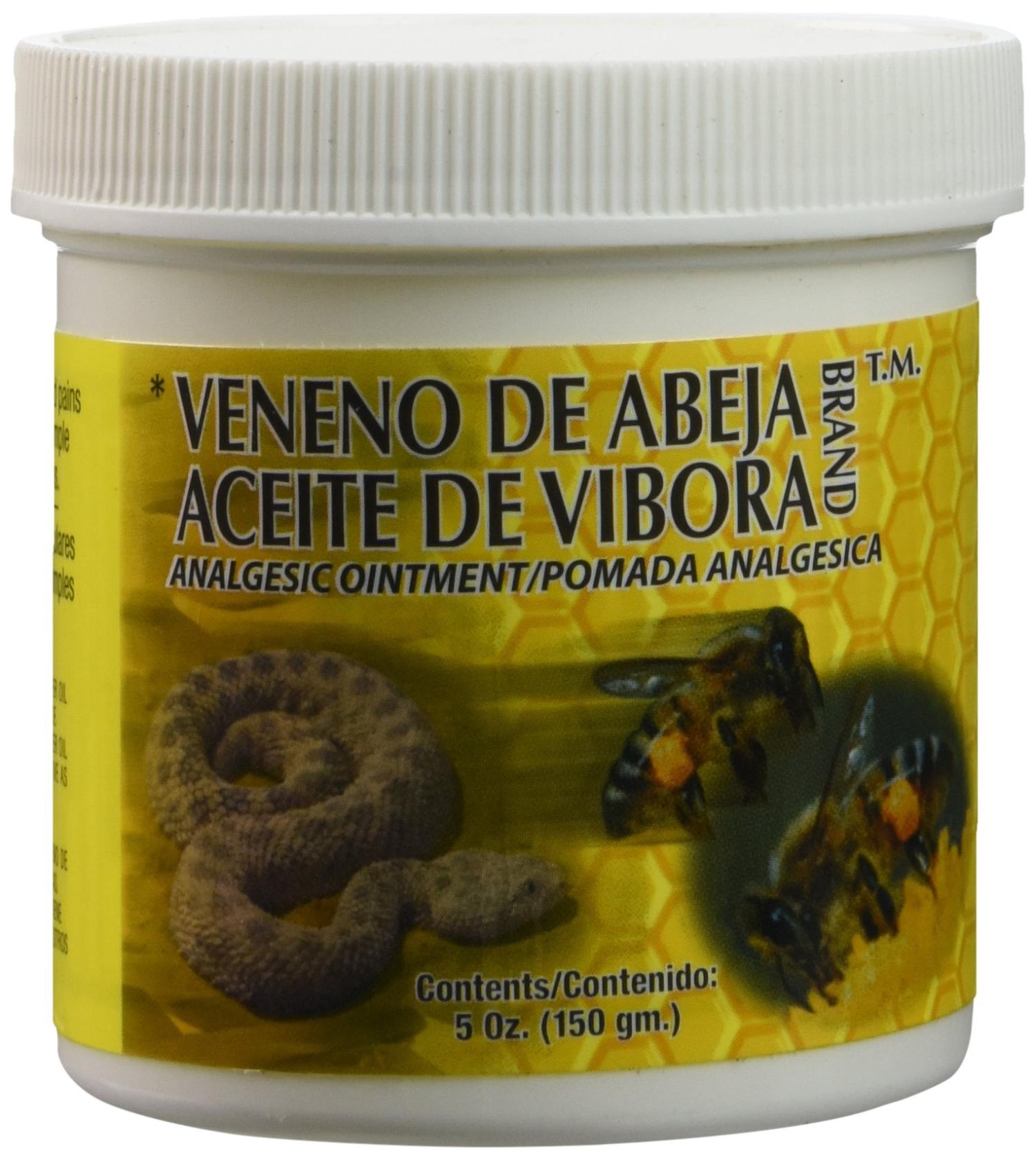 Abexine Bon Balm: Veneno De Abeja Aceite De Vivora - Natural Pain ...