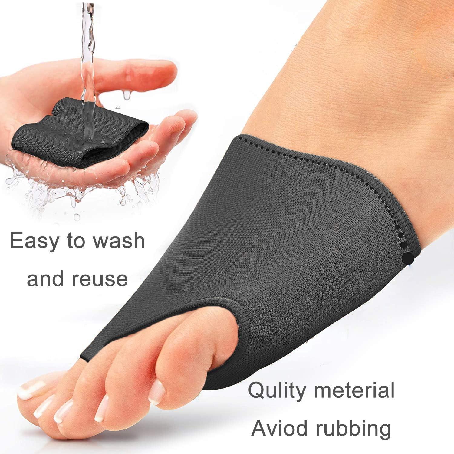 Metatarsal Sleeve Pads with Gel Forefoot Cushions for Metatarsalgia ...
