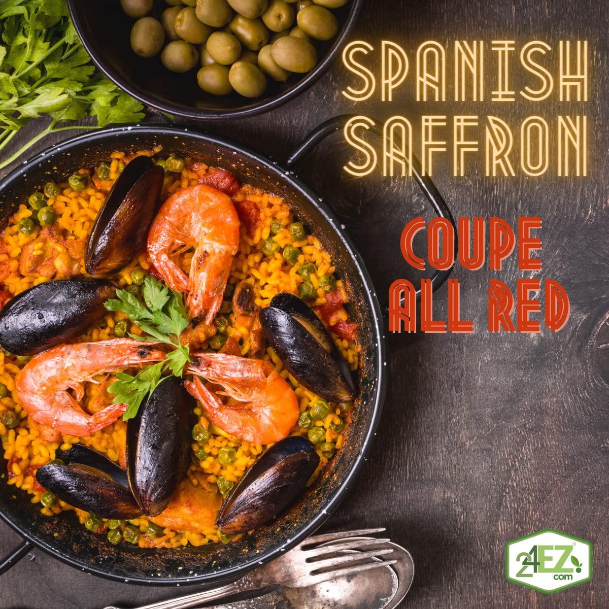 Azafran Spanish Saffron Threads 2g - Pure Premium Coupe Real Saffron ...