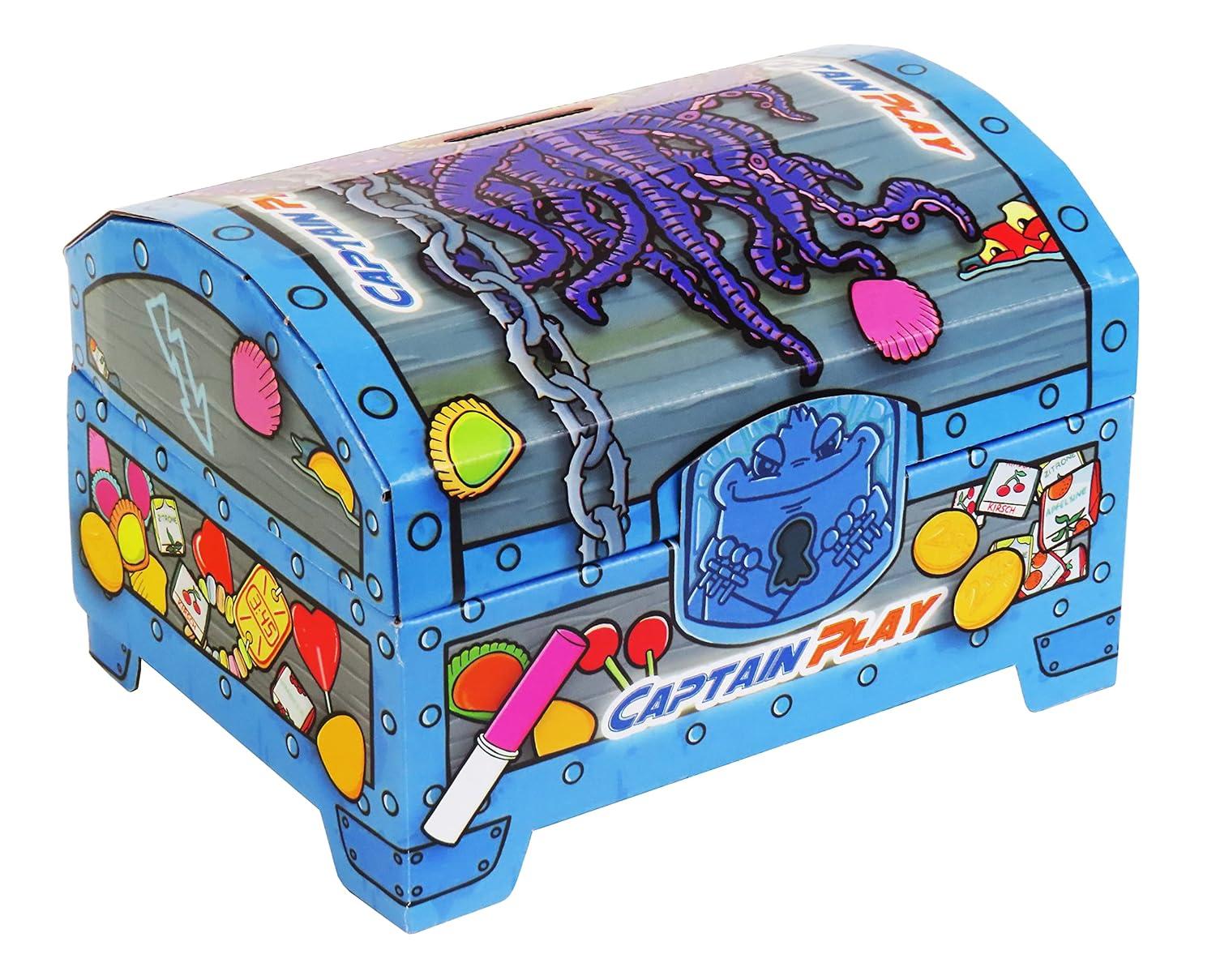 Buy Captain Play Retro Candy Treasure Chest - 400g Nostalgic Candy Box ...