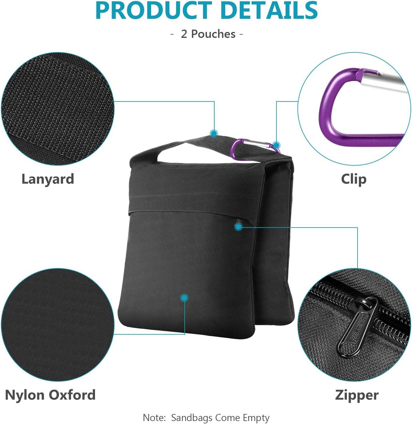 Neewer 4-Pack Photography Sandbags - Weight Bags for Photo Studio Stand ...