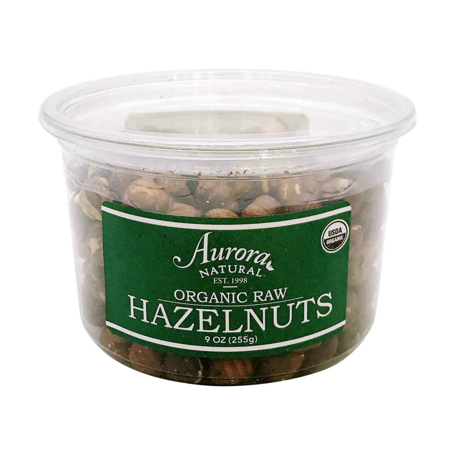 Aurora Organic Hazelnuts - 9 oz | Premium Quality Nuts for Snacking and ...
