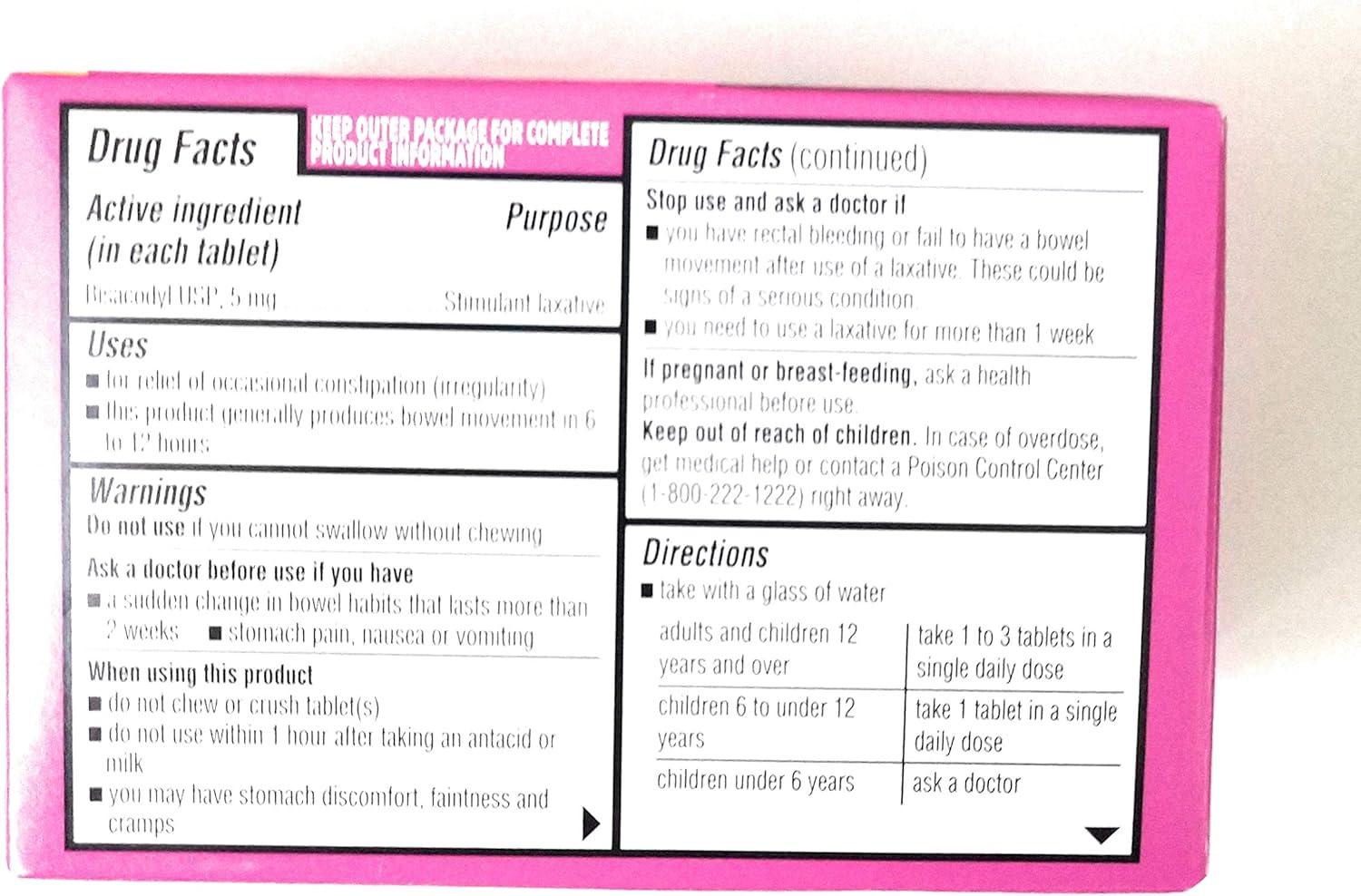 Walgreens Women's Laxative Tablets - 90 Count | Gentle Relief for ...