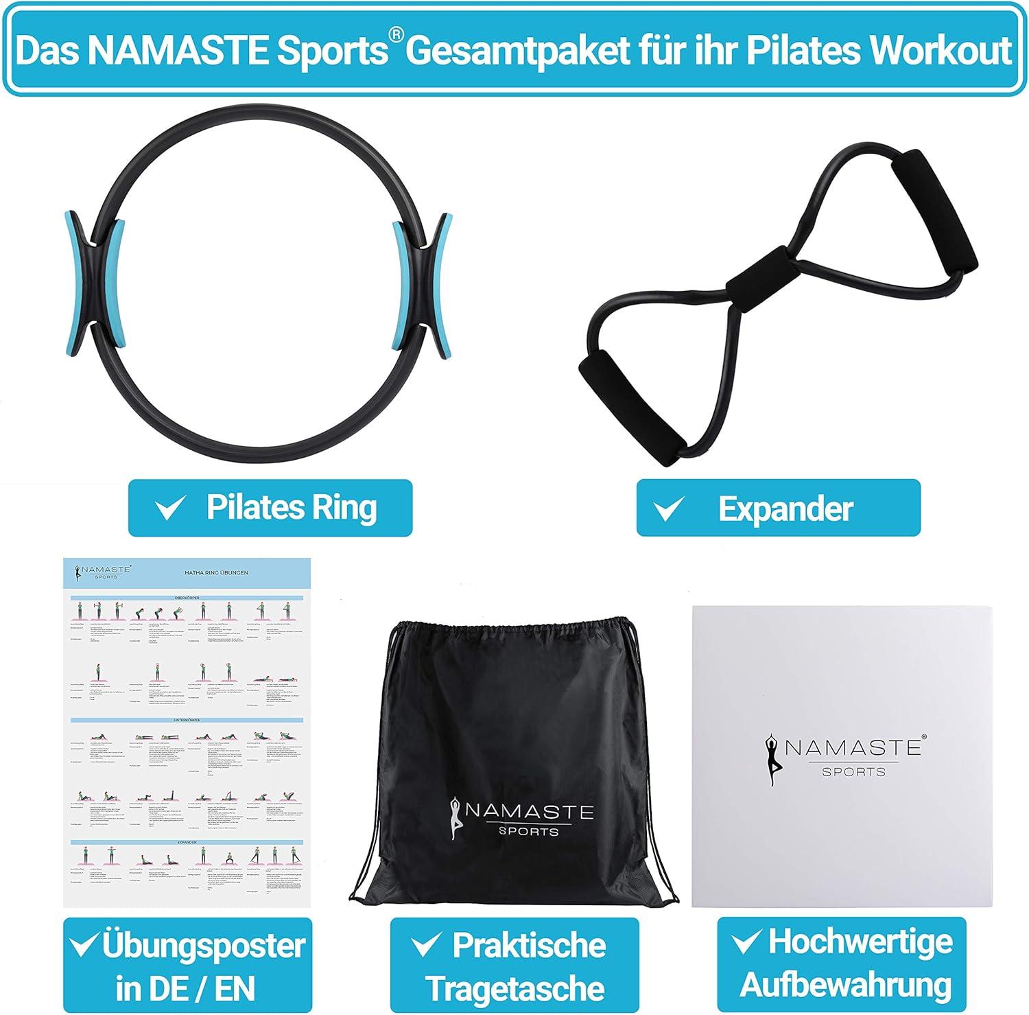 Namaste Sports Pilates Ring | Multifunctional Fitness Trainer with Dual ...