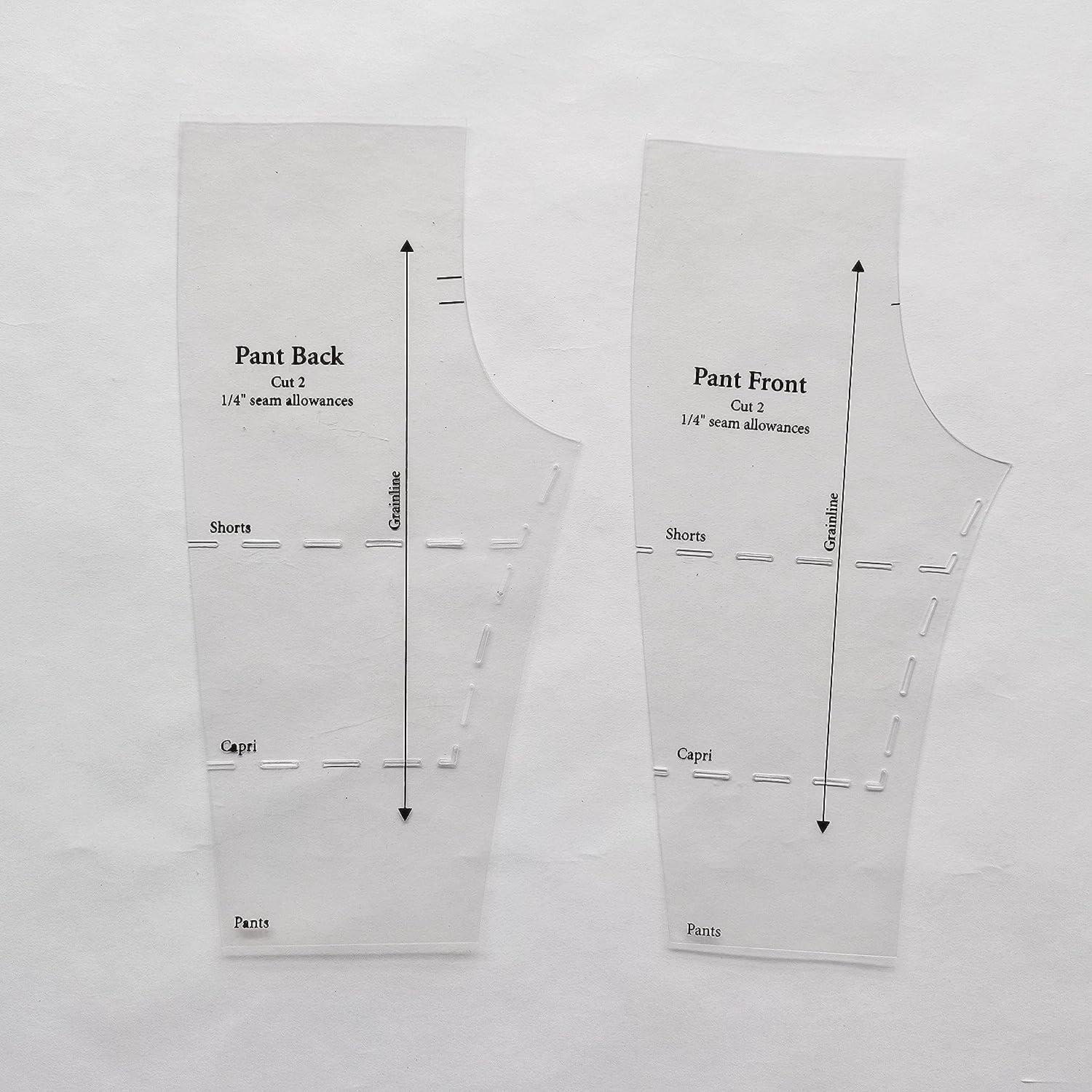 HONEYSEW Quick Trace Doll Fashions Templates for 18 Dolls - Includes 5 ...