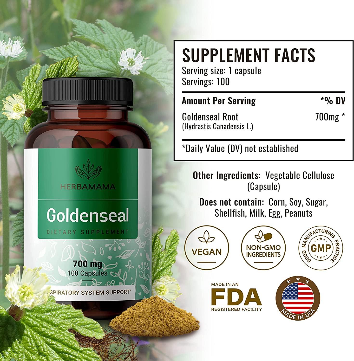 Goldenseal Supplement
