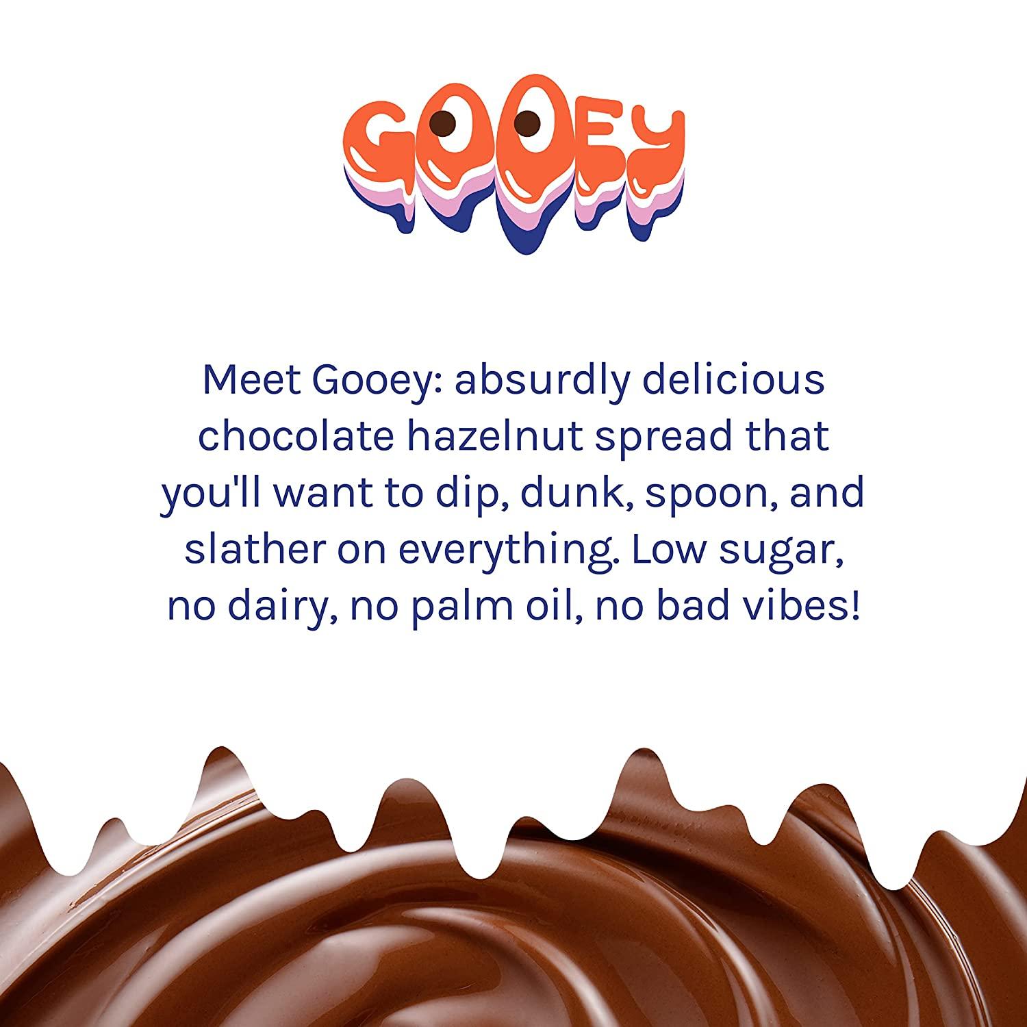 Gooey Hazelnut Cocoa Spread Vegan & Gluten Free | No Palm Oil, Low ...