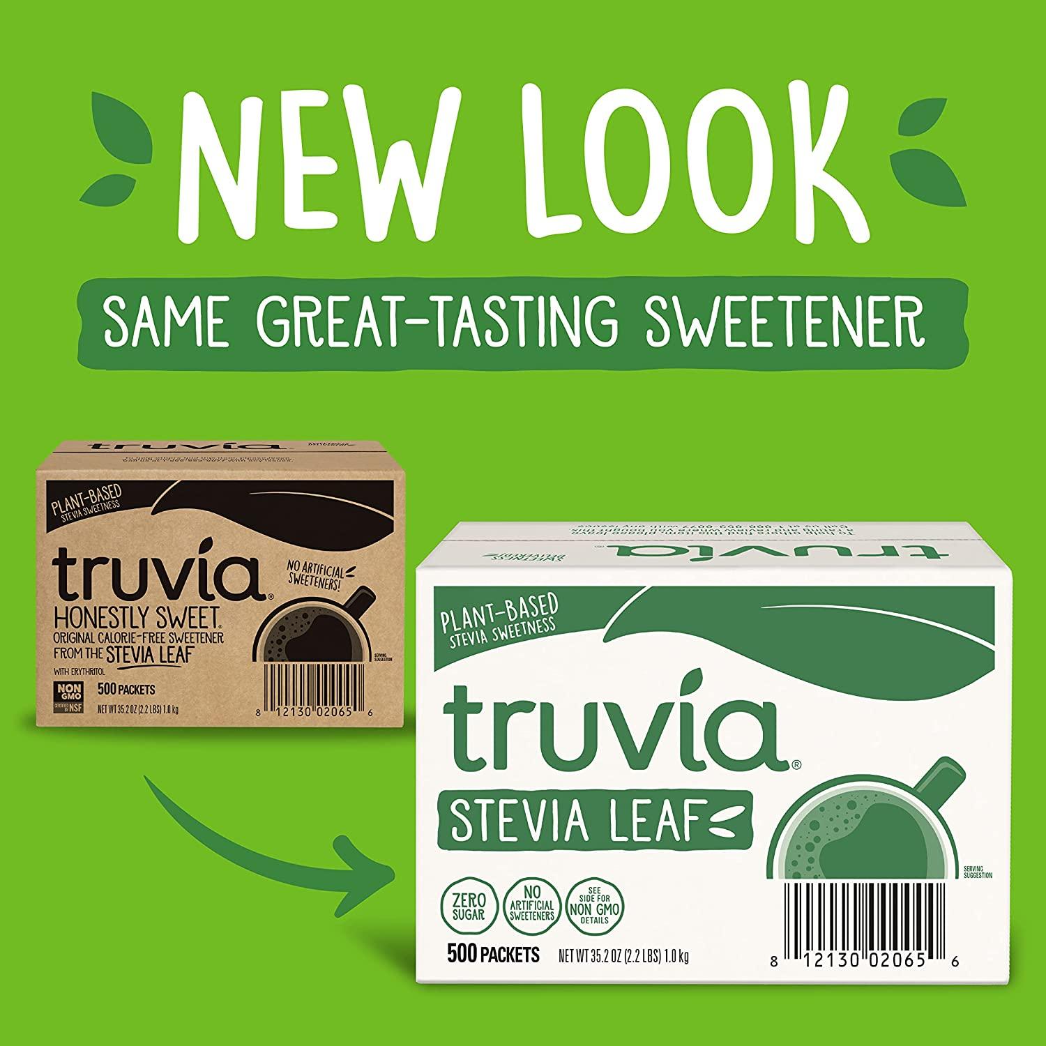 Truvia Natural Stevia Sweetener Packets - 500 Count (35.2 oz)