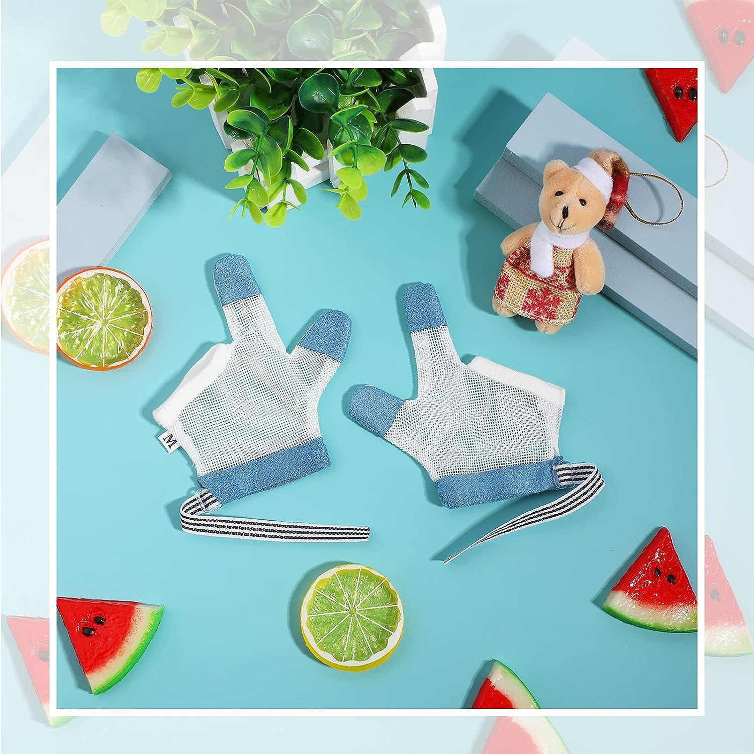 2 Pairs Baby Thumb Sucking Finger Guards | Stop Sucking Kit for 15 ...