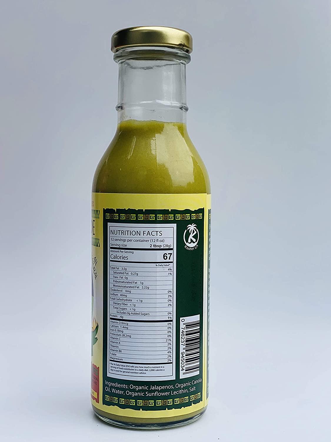 Perico Verde Premium Hot Sauce 12 Fl Oz - Salsa Verde Especial | Pack ...