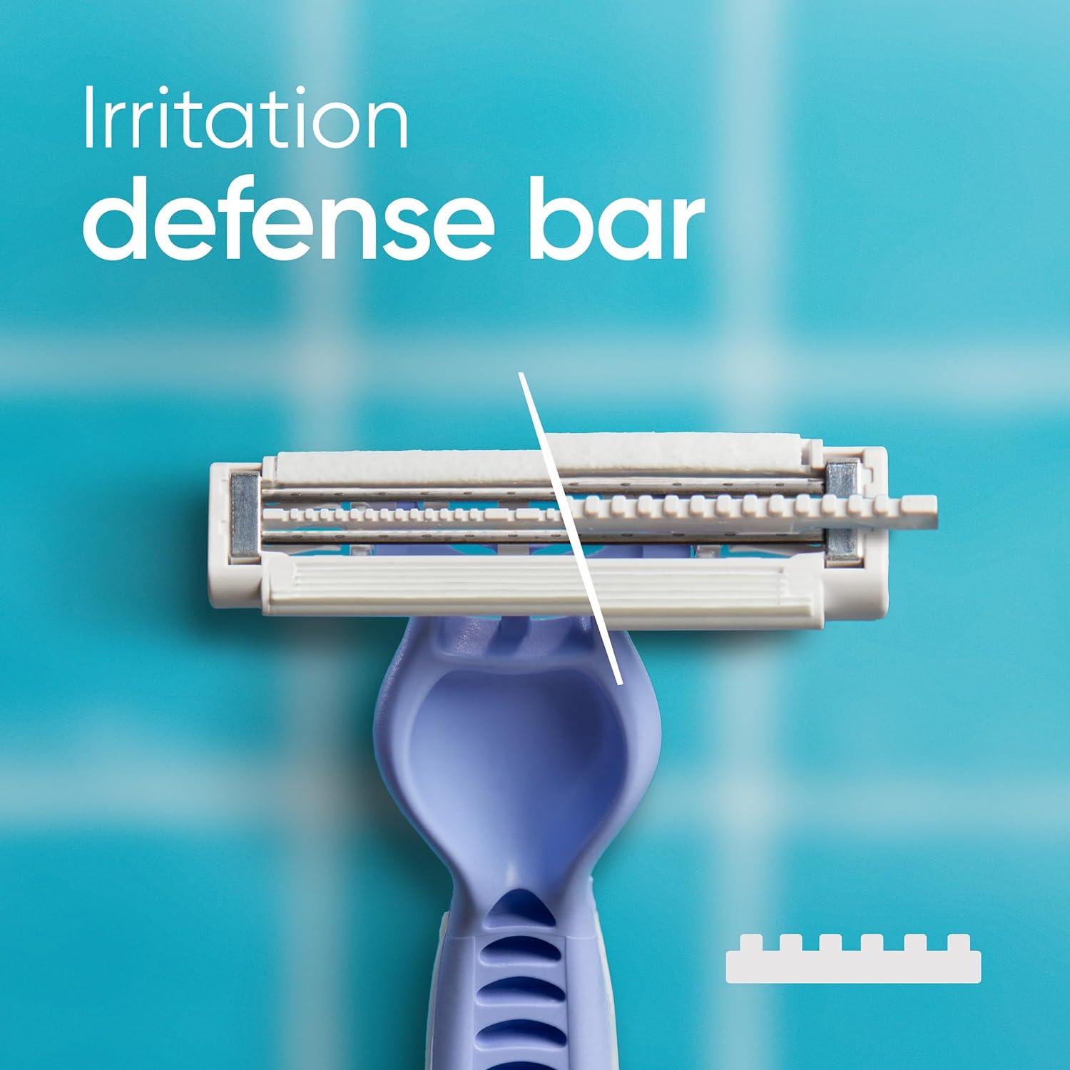 Gillette Venus Women's Disposable Razors for Pubic Hair and Skin 4ct ...