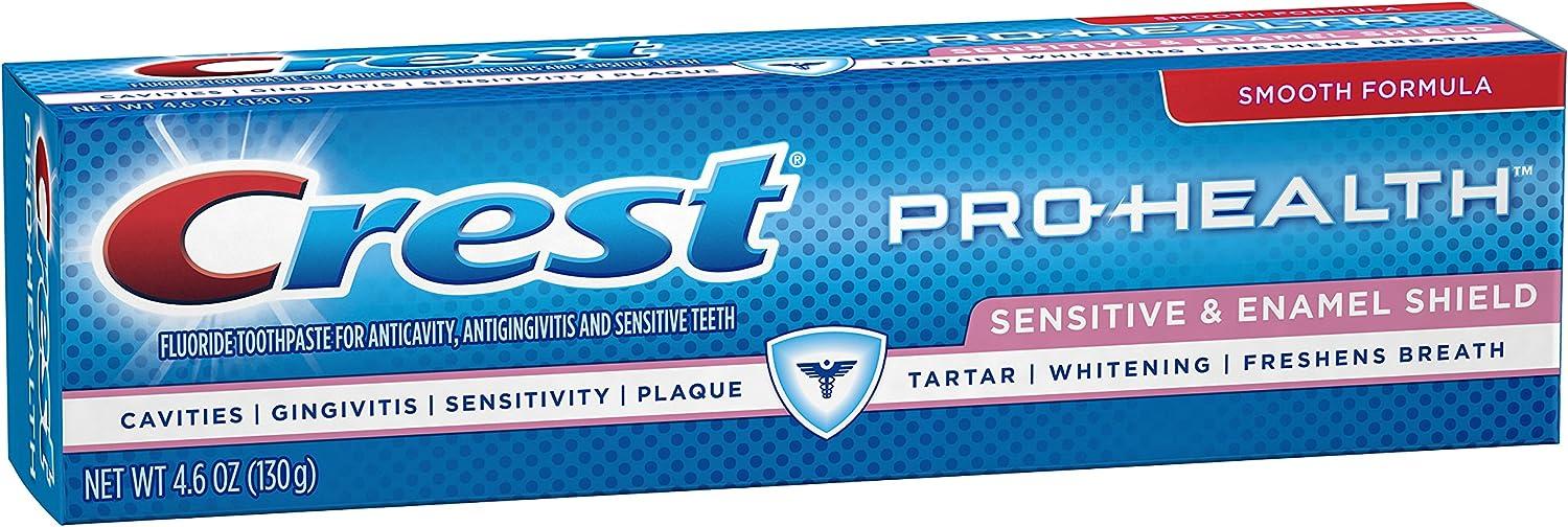 Crest Pro-Health Sensitive & Enamel Shield Toothpaste Mint 4.6 oz ...