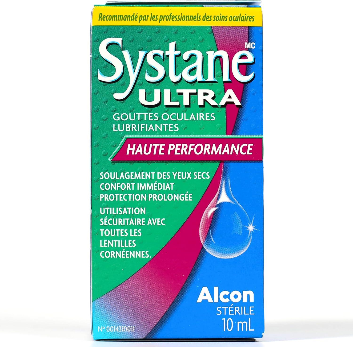 Systane Ultra Lubricant Eye Drops Twin Pack 0.33 fl oz | High ...