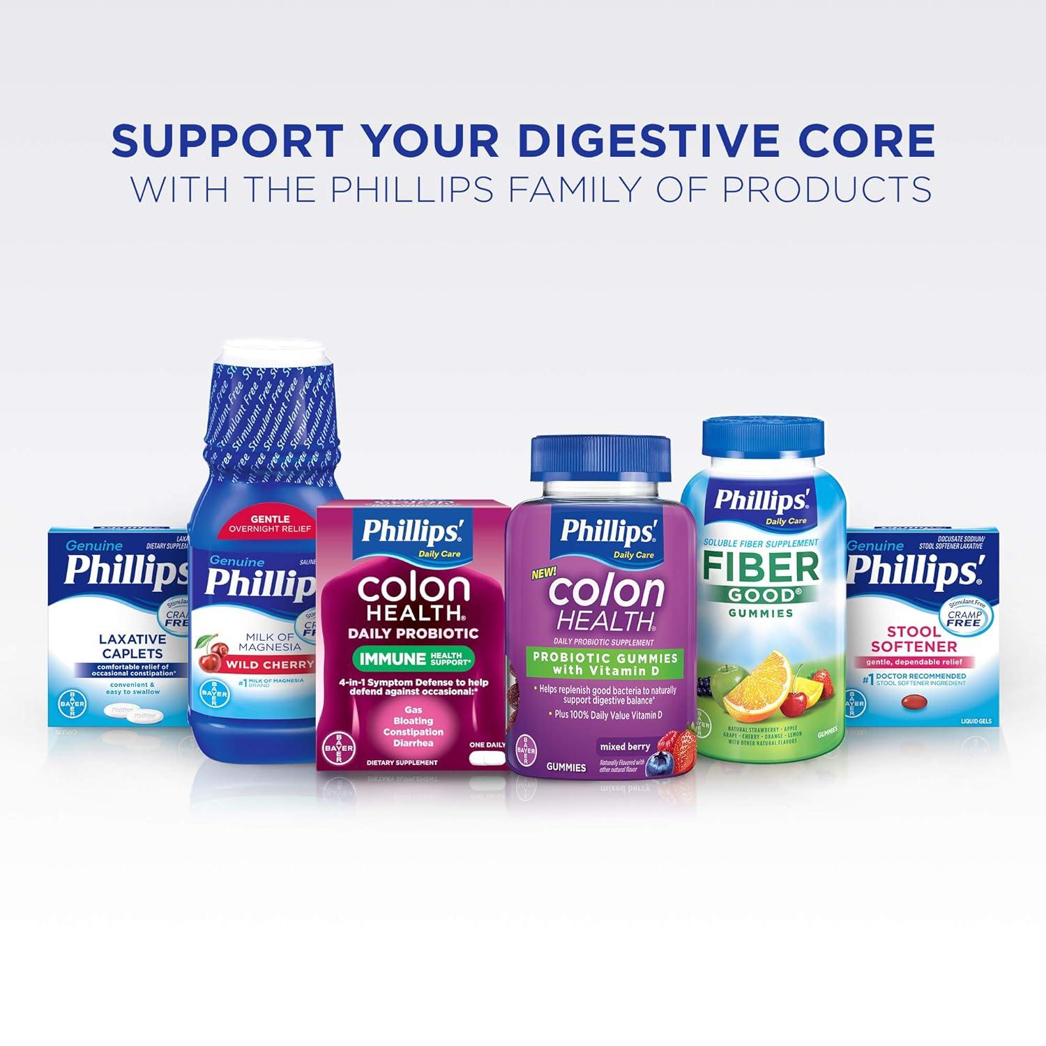 Phillips Stool Softener Liquid Gels - 30 Count Box | Buy Now with ...