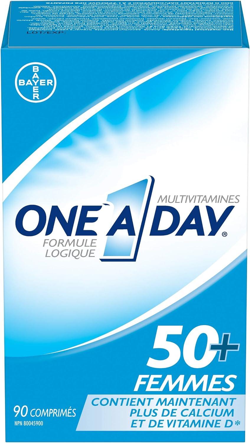 Bayer One A Day 50-Plus Women Multi-Vitamin Tablet - Specially ...