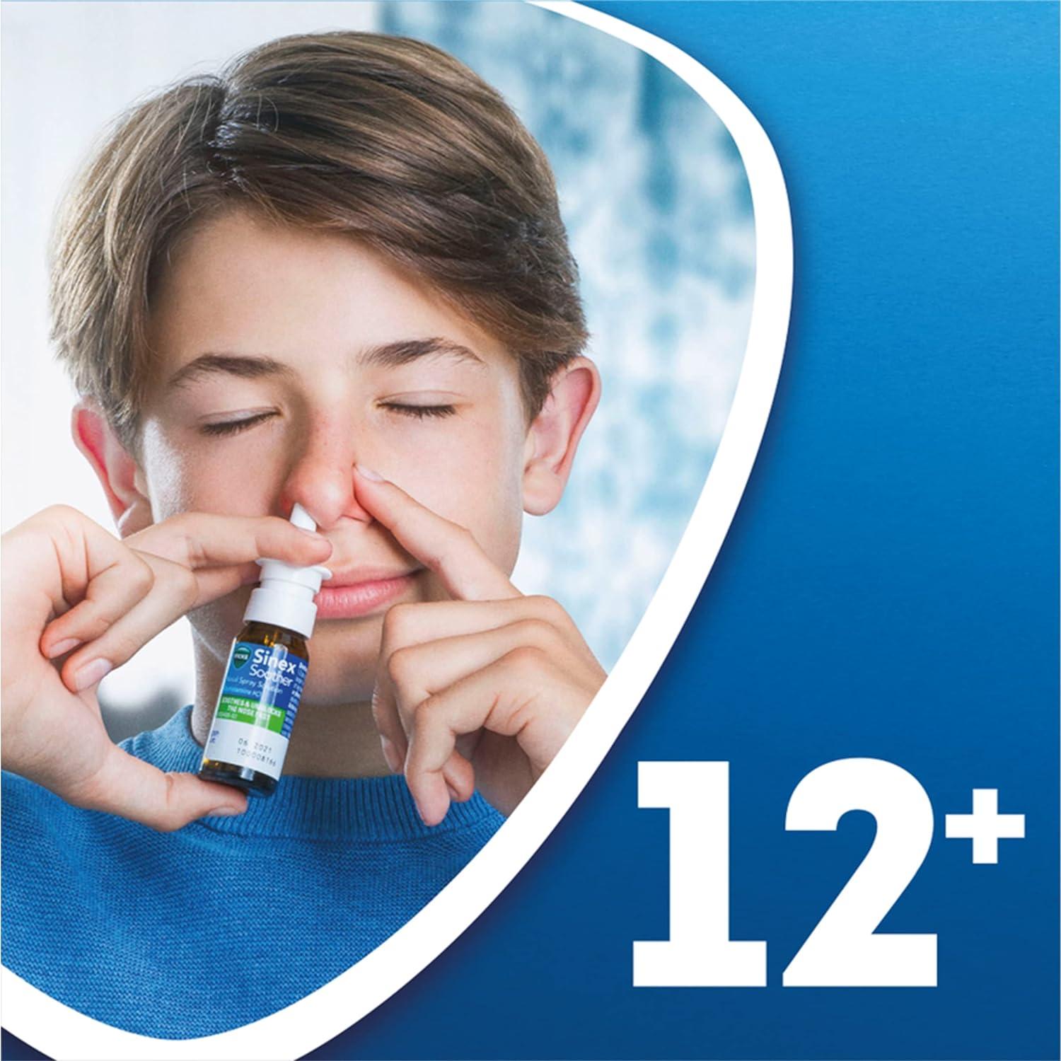Vicks Sinex Soother Decongestant Nasal Spray | 15ml | Aloe Vera ...