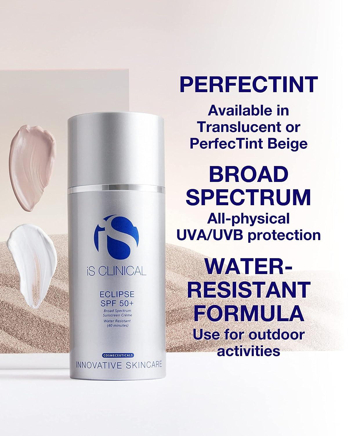 iS CLINICAL Eclipse SPF 50+ Tinted Zinc Oxide Sunscreen for Face | Buy ...