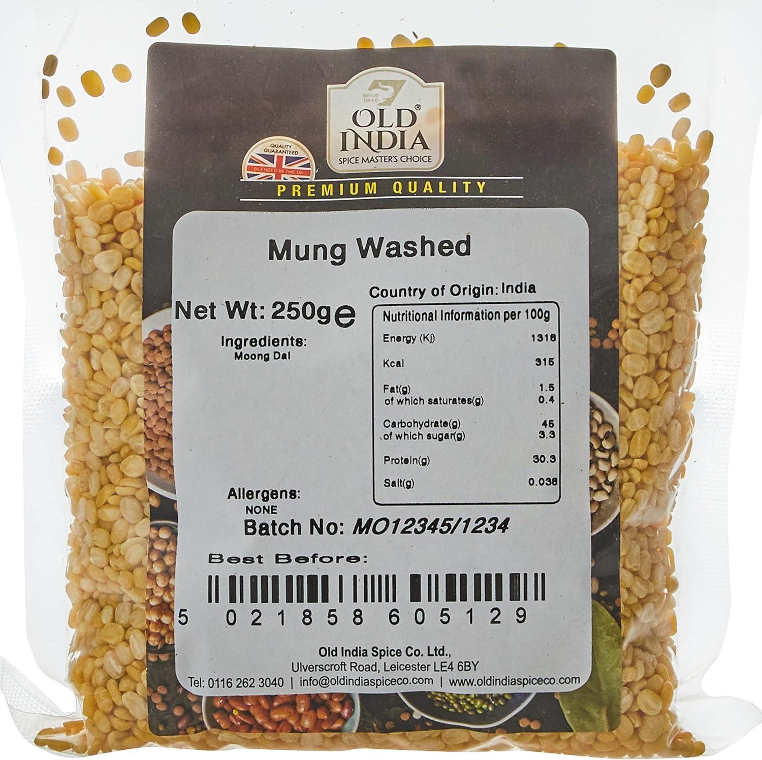 Old India Mung Washed 250g - Premium Quality Mung Beans Online | Buy ...