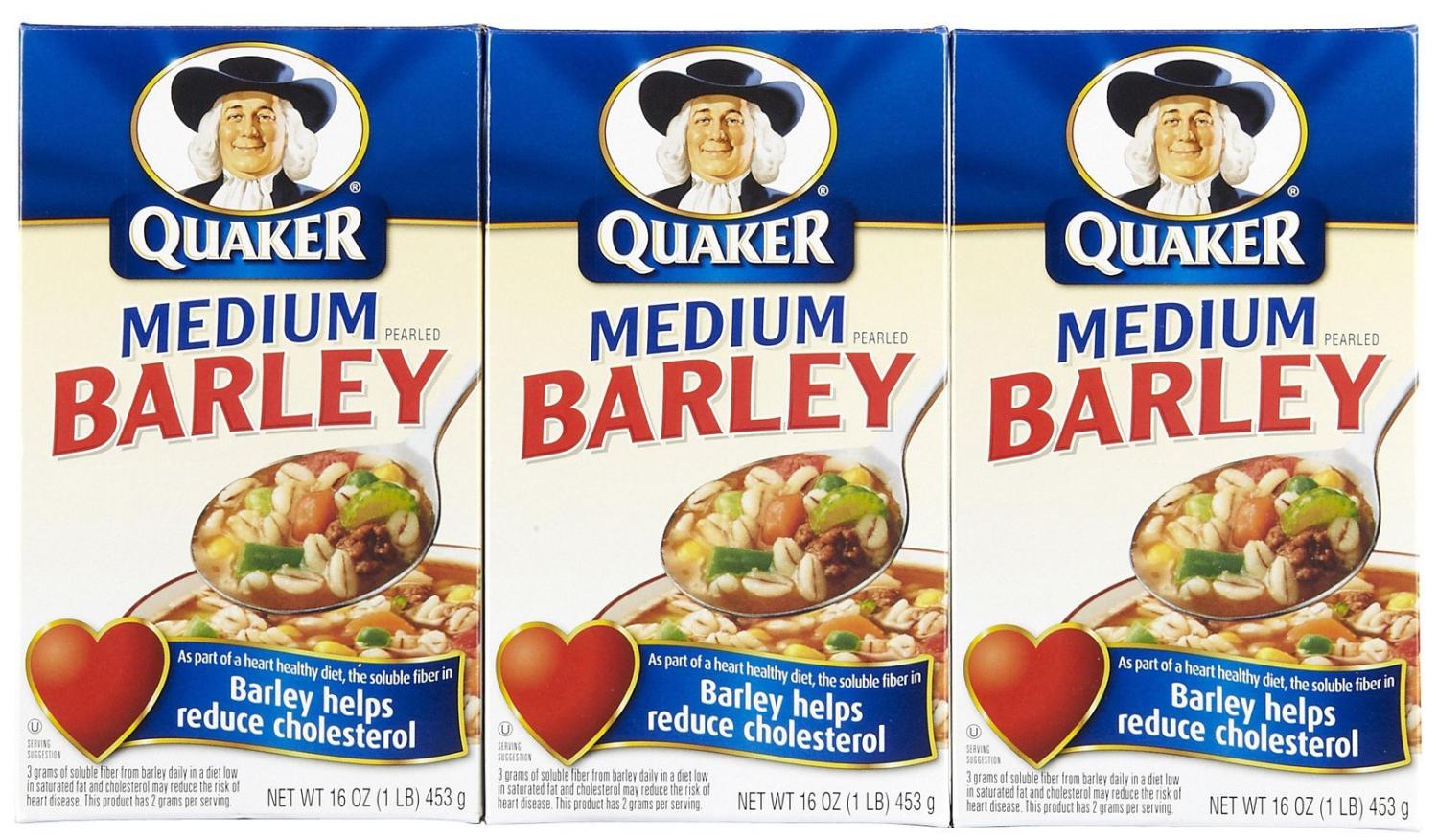 Quaker Medium Pearled Barley 16 Oz - Pack of 3 | Buy Now with Express ...
