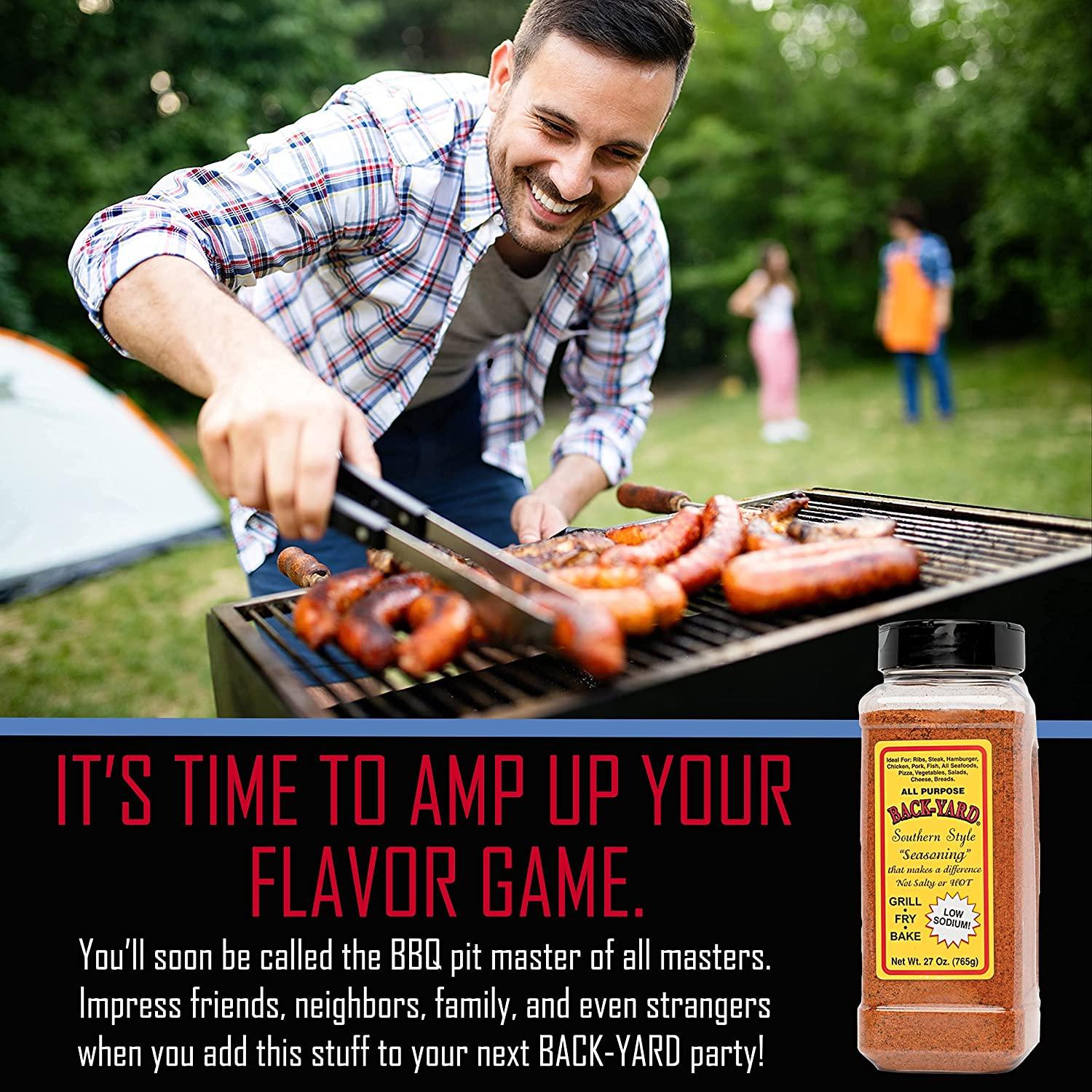 BACK-YARD Southern Style Original All Purpose Seasoning 27 oz - Value ...