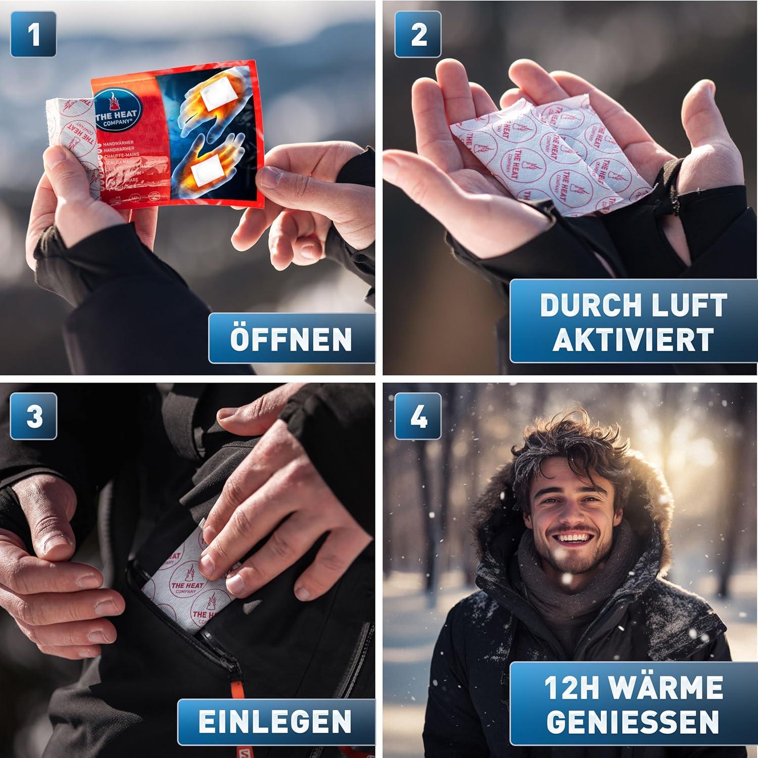 Buy The Heat Company Handw rmer - Extra Warm Pocket Warmers | 10 or 40 ...