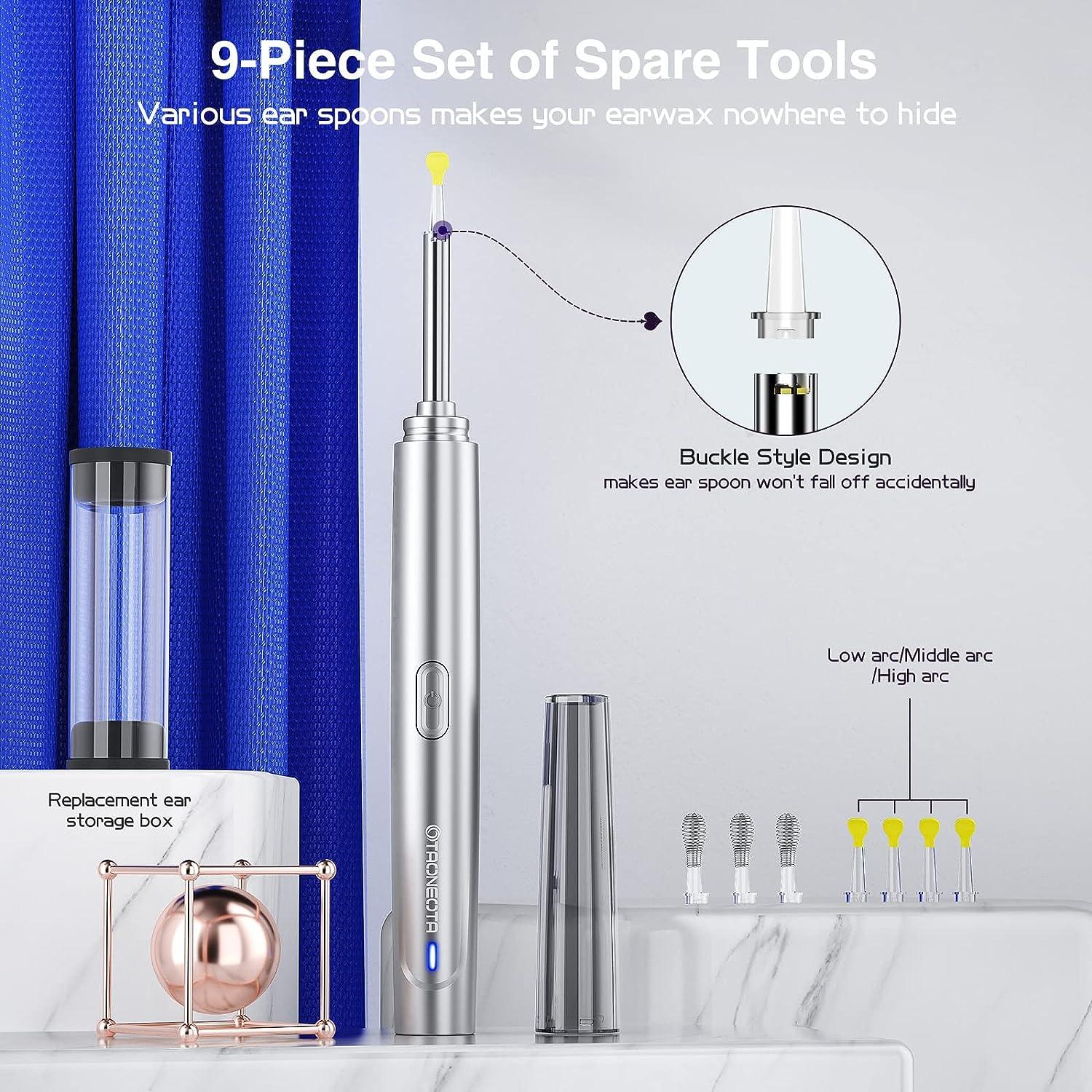 OTAONE Ear Wax Removal Tool with 1296P FHD Camera & Built-in WiFi - iOS ...