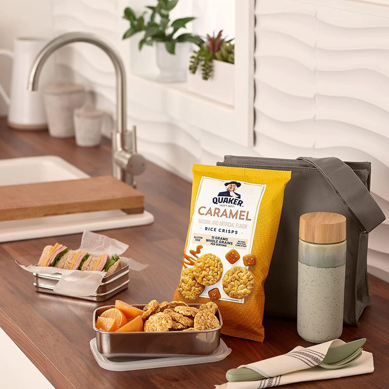 Quaker Rice Crisps Gluten Free Variety Pack - 30 Single Serve 0.67oz ...