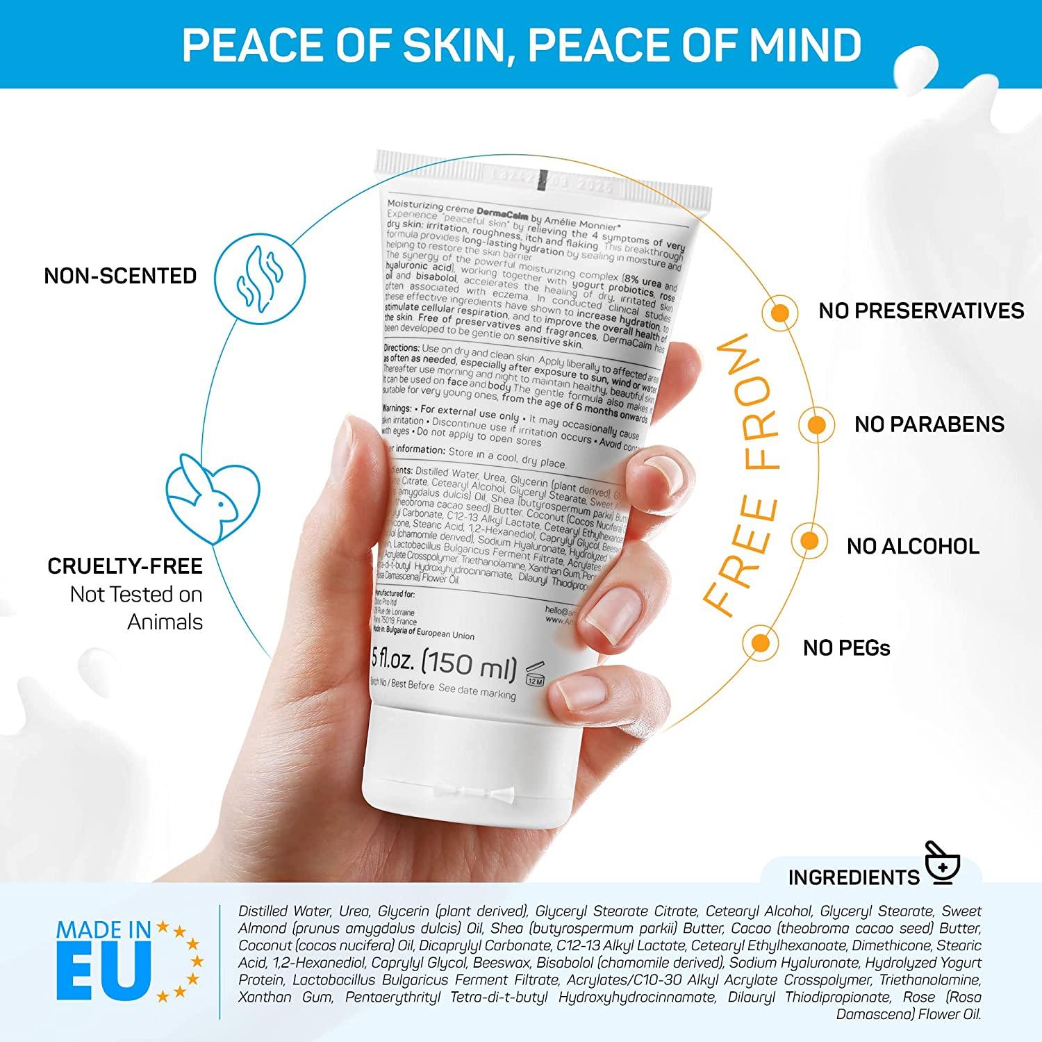 Clinically Tested Eczema, Dermatitis & Psoriasis Cream - Urea 8% ...