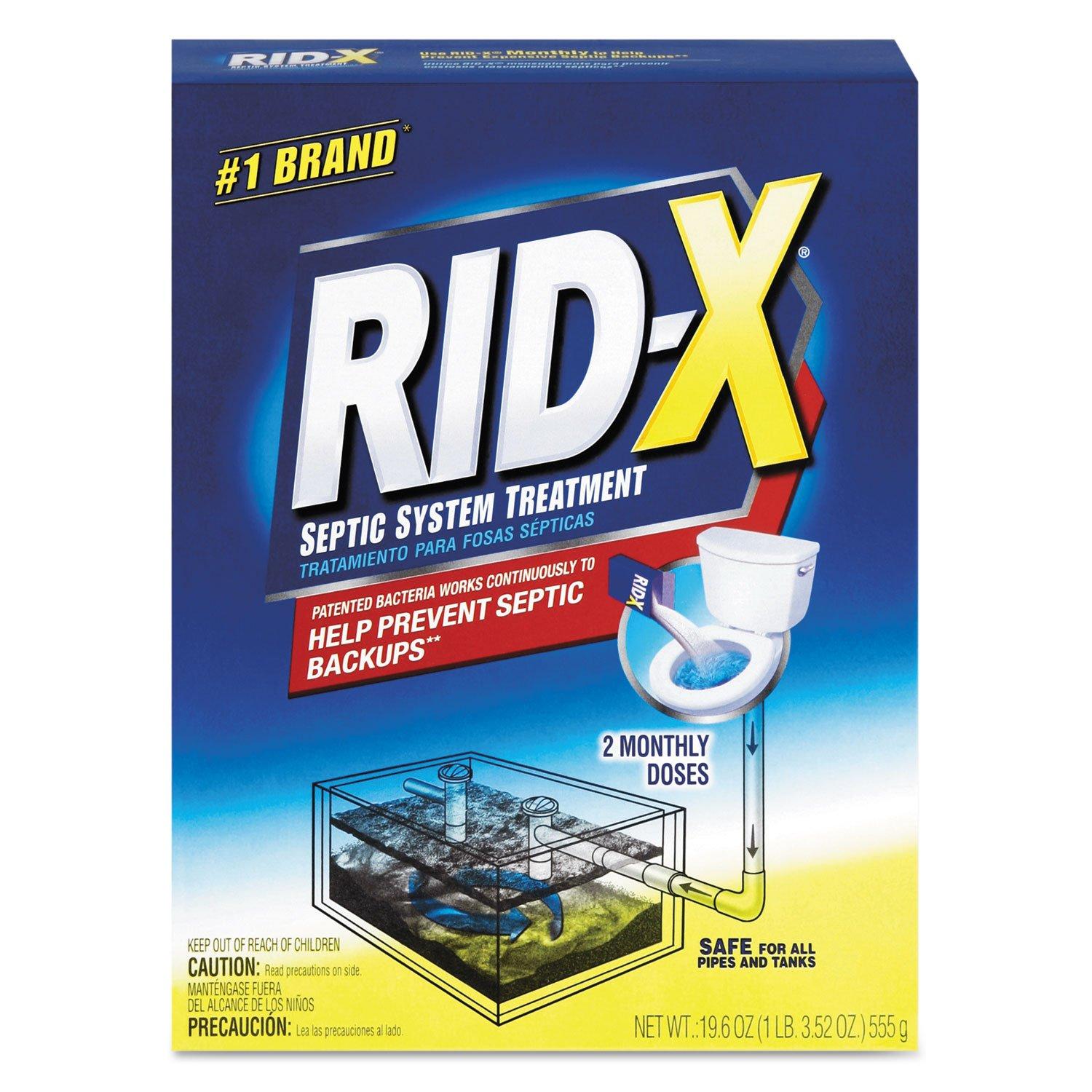 RID-X Powder Septic Treatment 19.6 oz - Effective Septic System Care ...