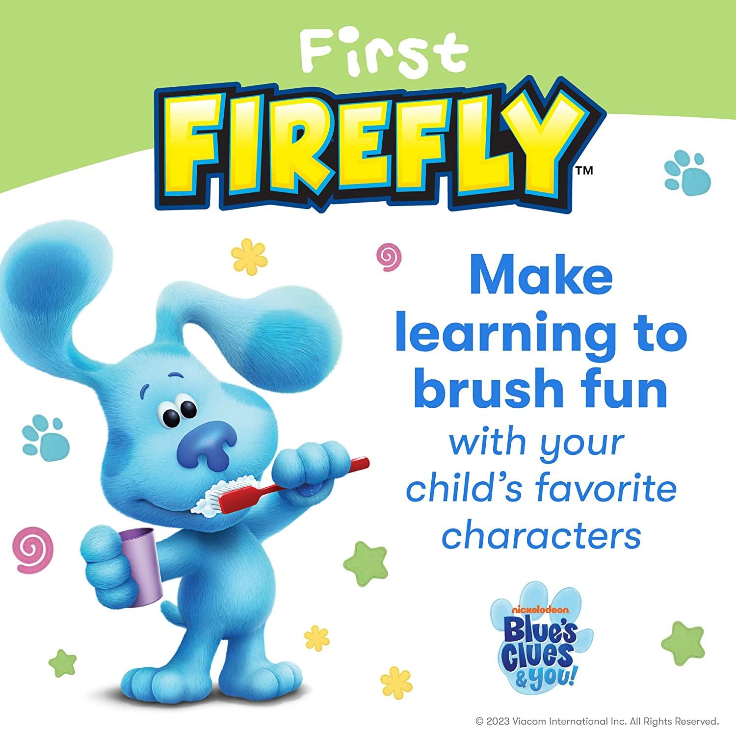 FIREFLY Light Up Toothbrush - Blue's Clues | Kids' First Training Brush ...