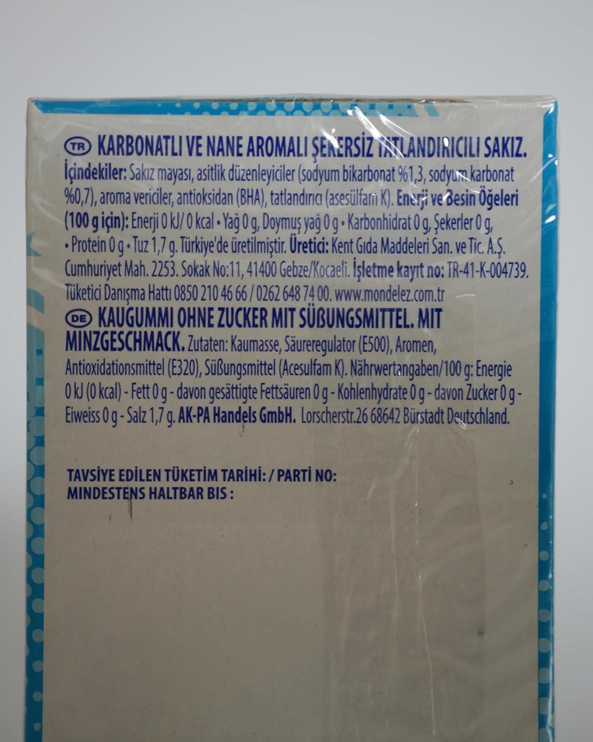 Falim Sugar-Free Chewing Gum - 2 Pack with Sweetener | Large 40 x 5 ...