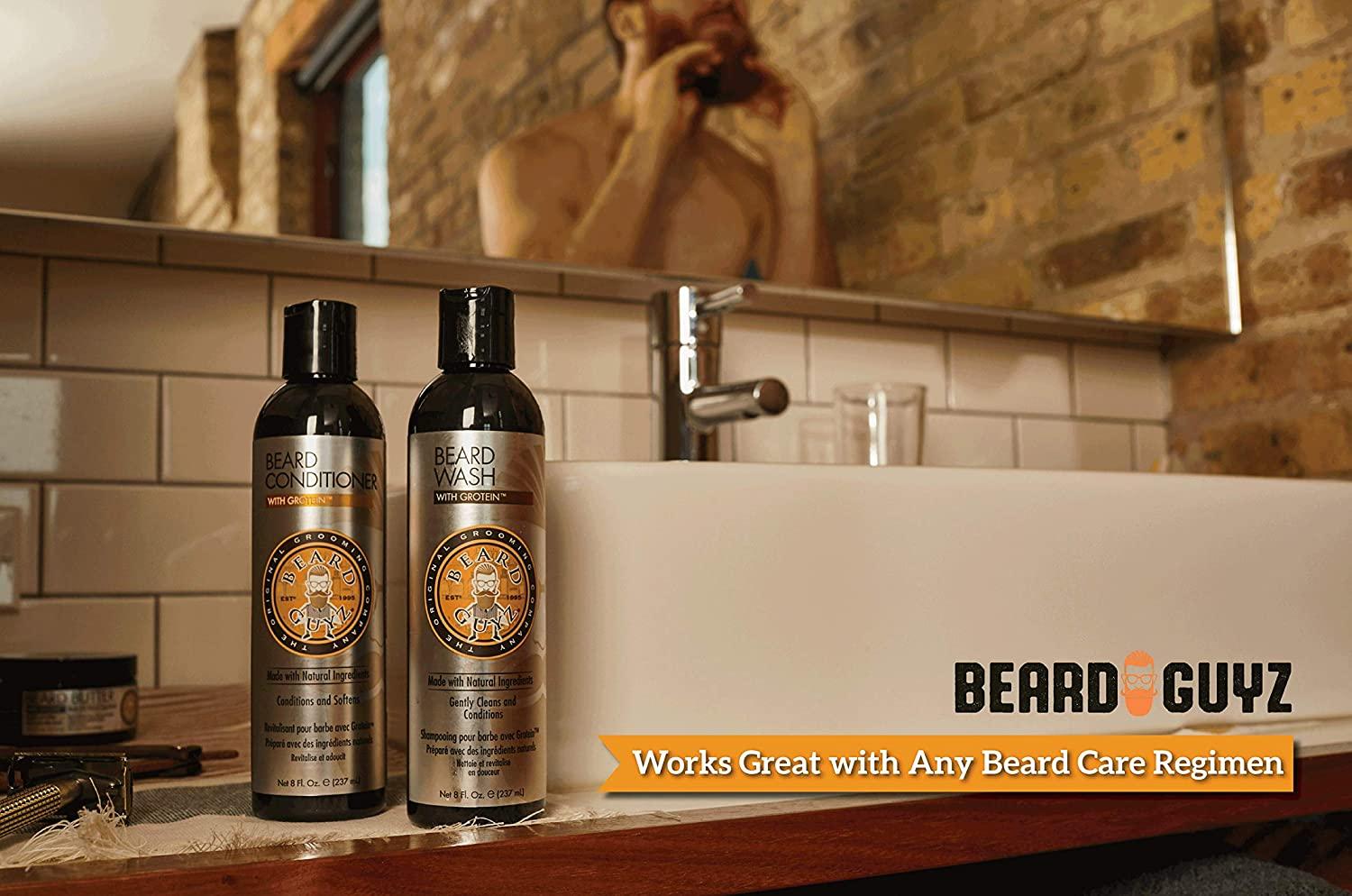 Beard Guyz Beard Conditioner for All Beard Types - 8 oz | Pack of 1 ...