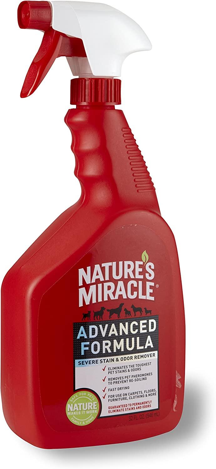 Nature's Miracle Advanced Pet Trigger Sprayer 32oz - Effective Stain ...