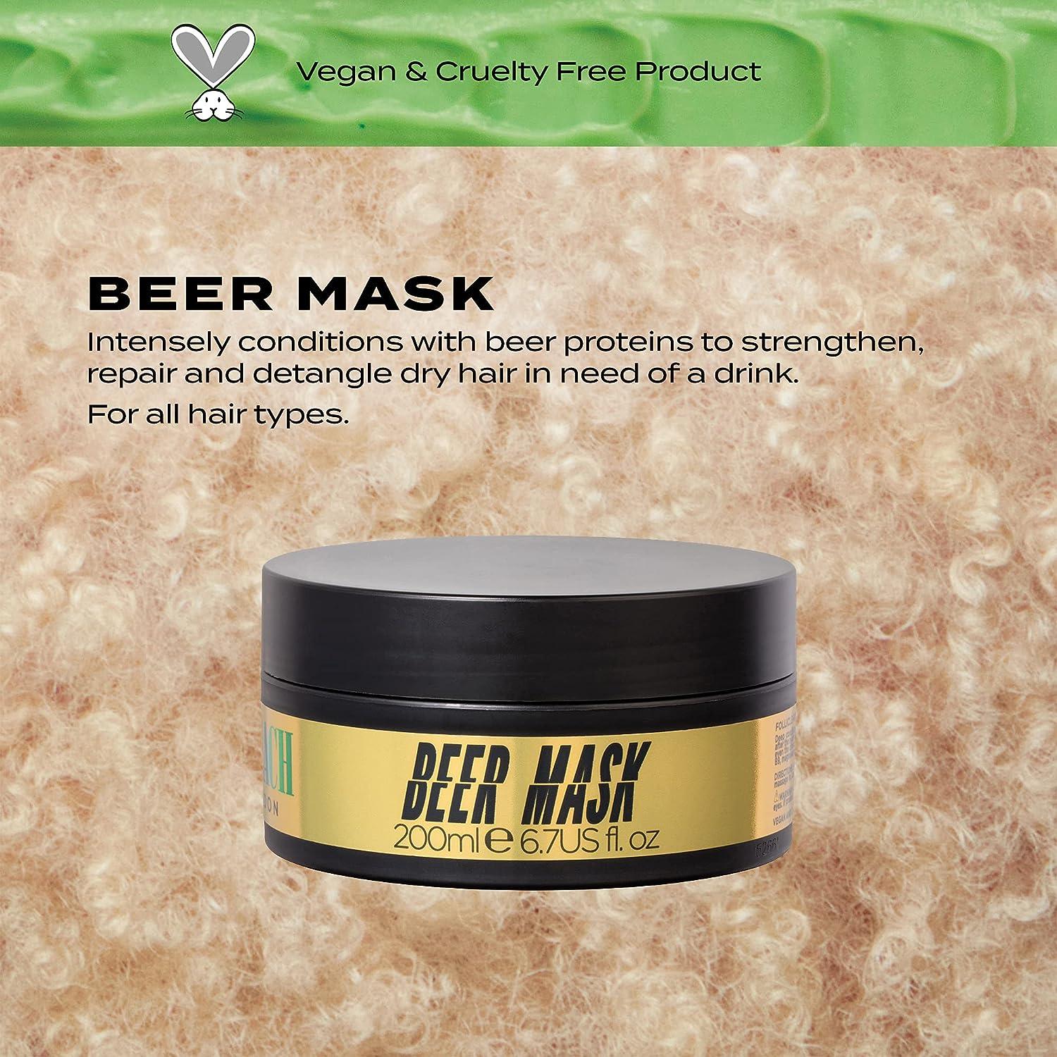 Bleach London Beer Mask - Deep Conditioning Hair Mask with Beer ...