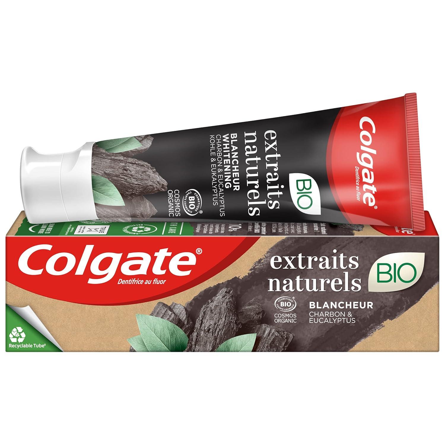 Colgate Organic Toothpaste with Natural Extracts - 99.7% Natural ...