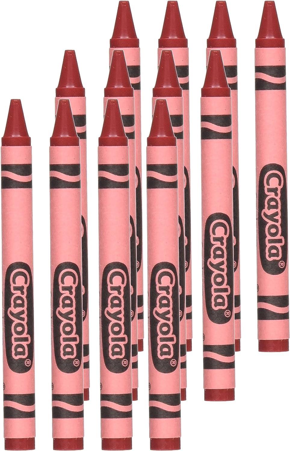 Crayola Bulk 12ct Red Crayons - Vibrant and Non-Toxic | Buy Now with ...
