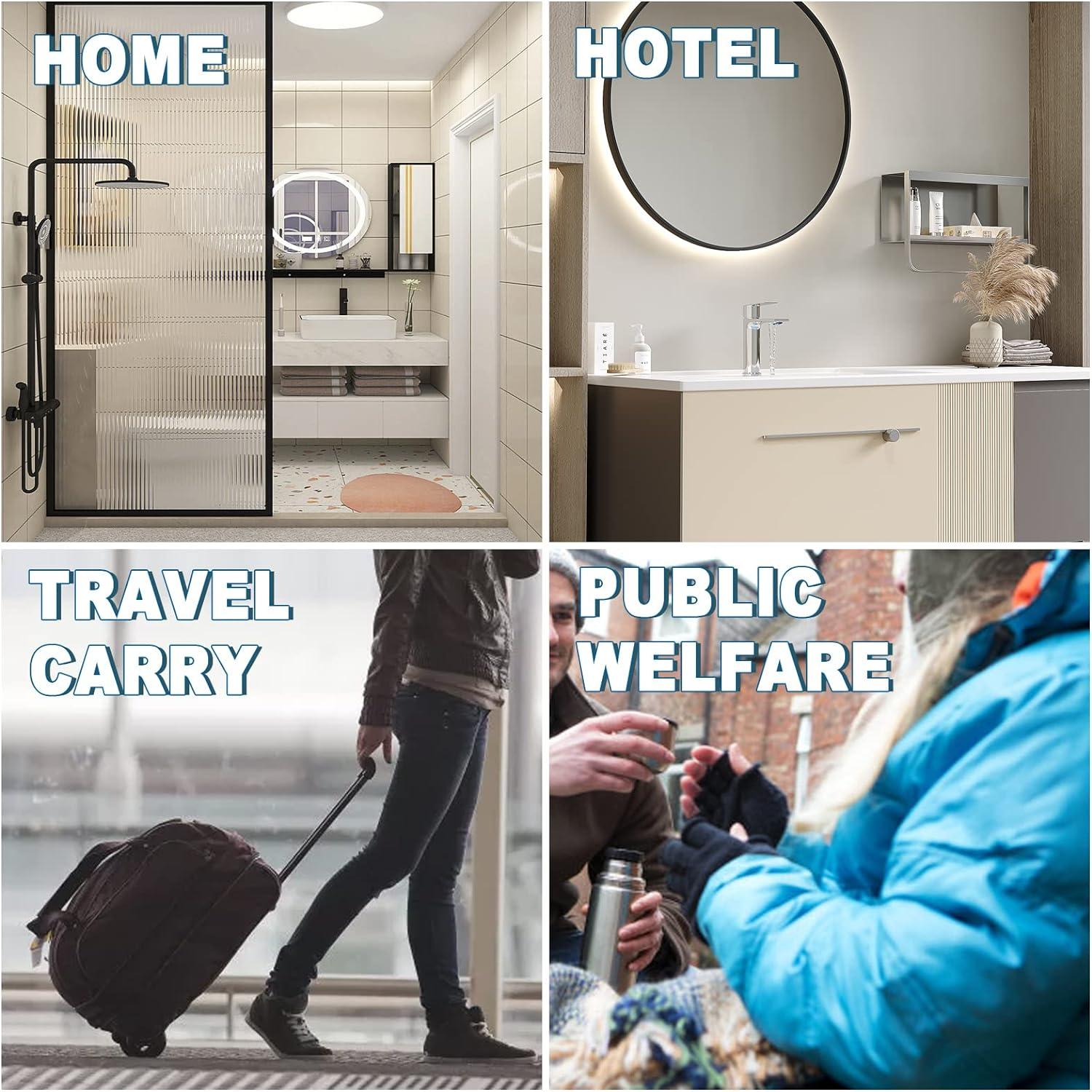 Xuezoioy Mini Disposable Toothbrush with Toothpaste - Pack of 30 ...