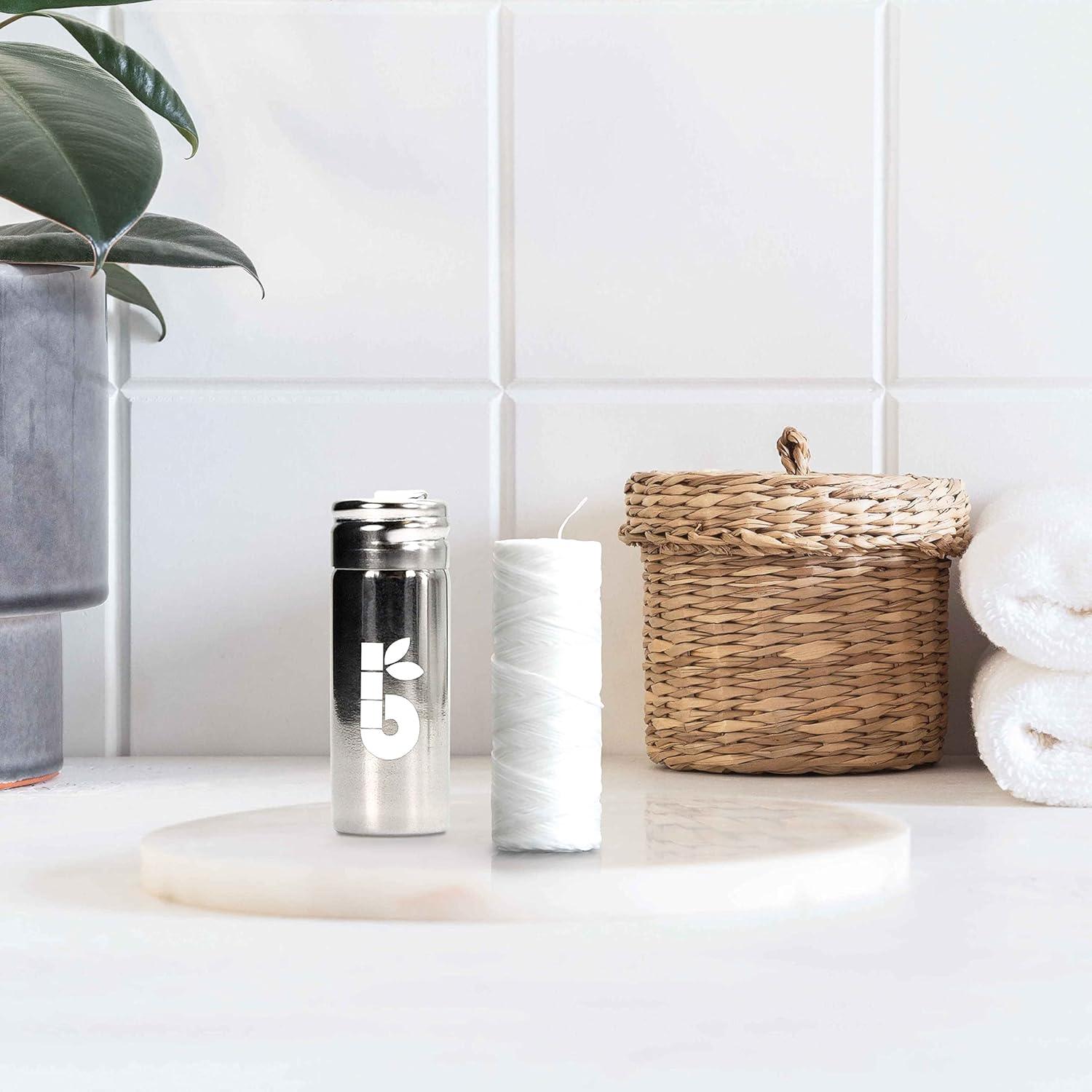 Bambaw Organic Silk Dental Floss + Stainless Steel Holder | Eco ...