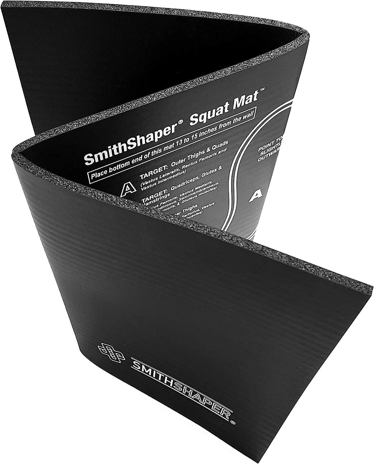 SmithShaper Squat Mat Knee Pad - 30.75 Length - Leg Muscle Targeting ...