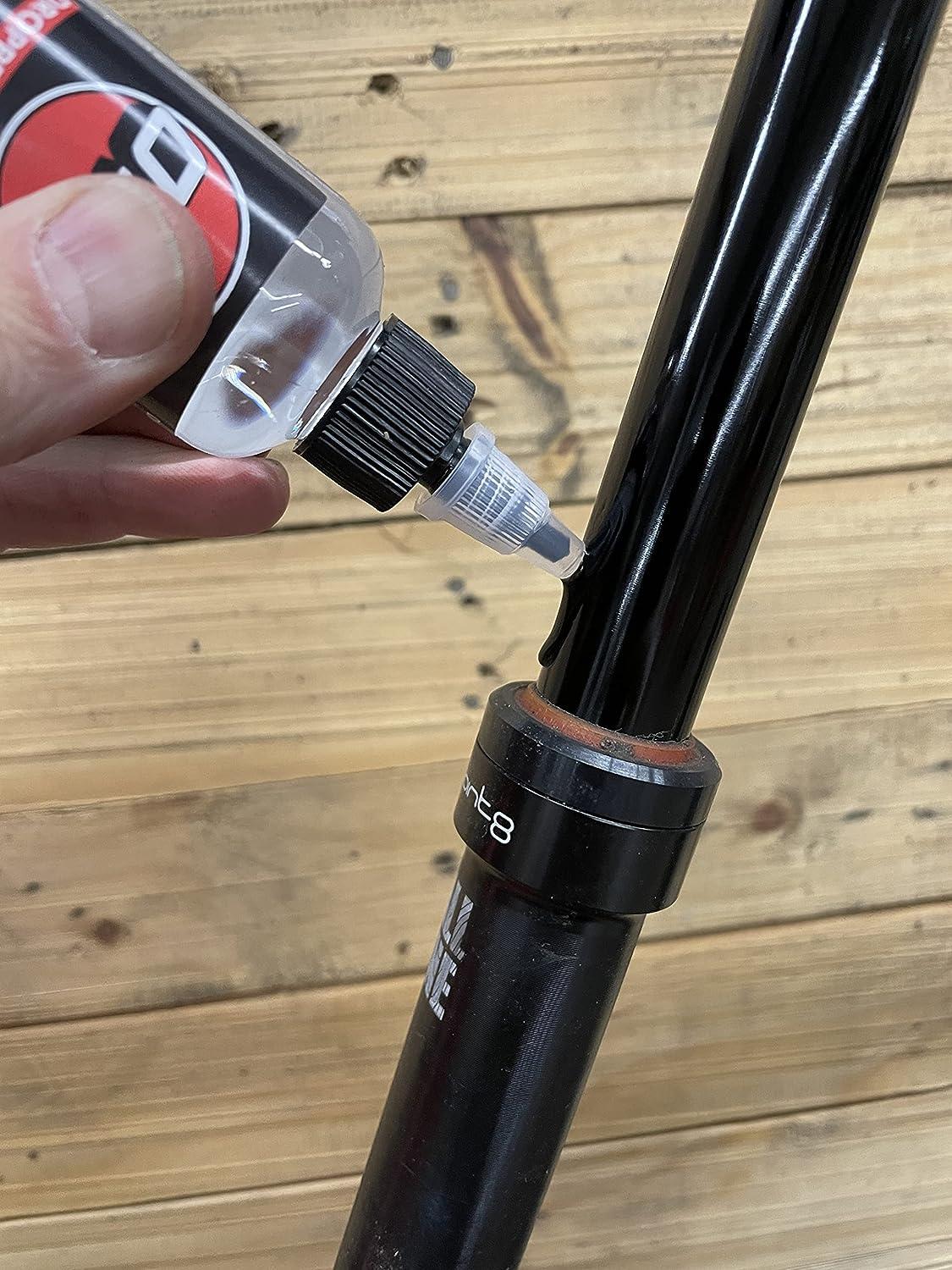 MFG Bike Dropper Post Lubricating Oil 2oz - Cleans and Lubricates Seals ...